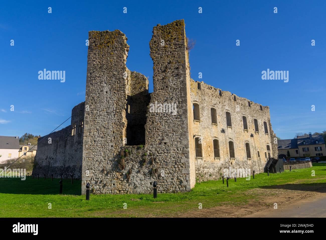 Castle chateau koerich luxembourg hi-res stock photography and images ...
