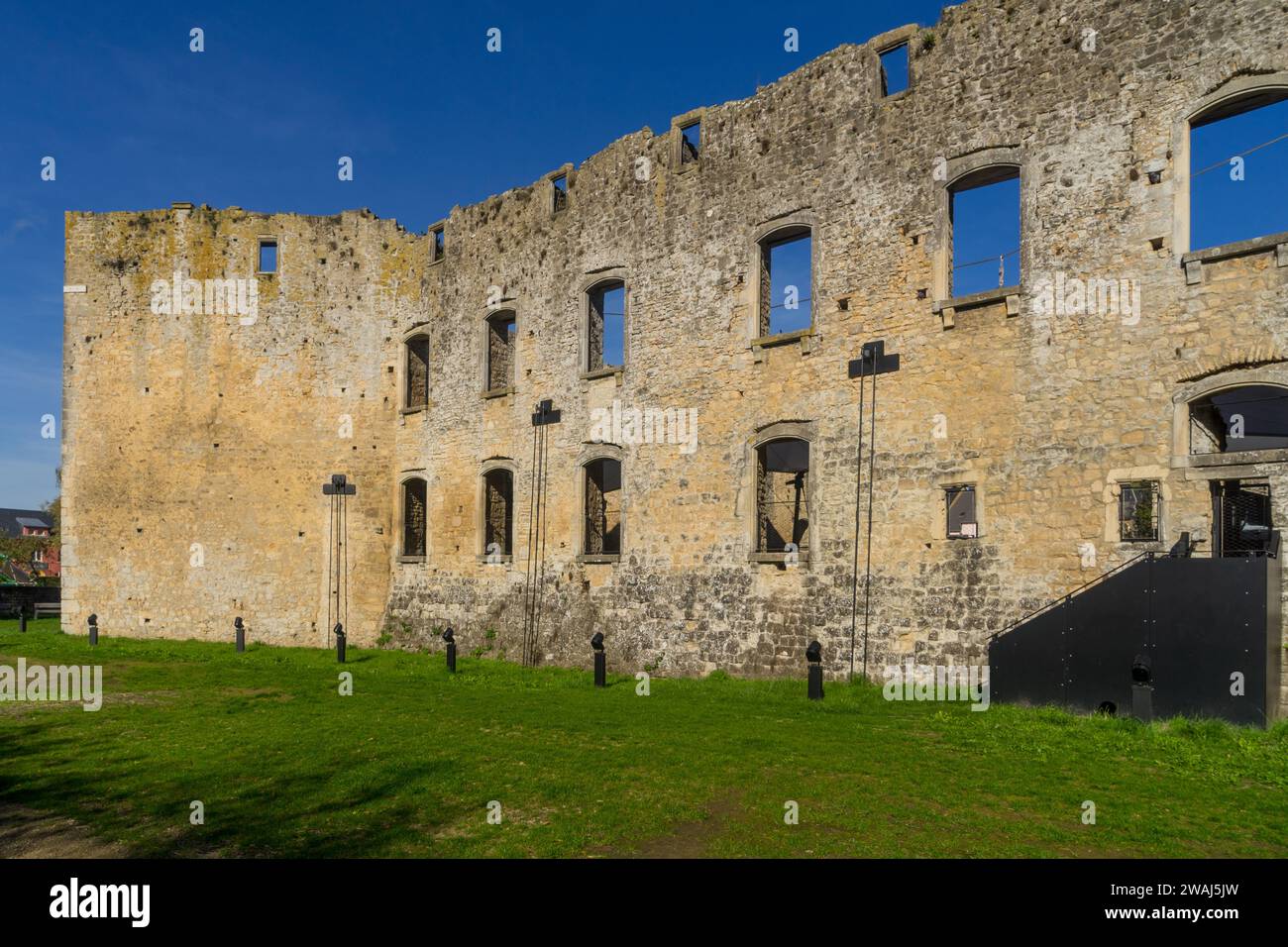 Castle chateau koerich luxembourg hi-res stock photography and images ...