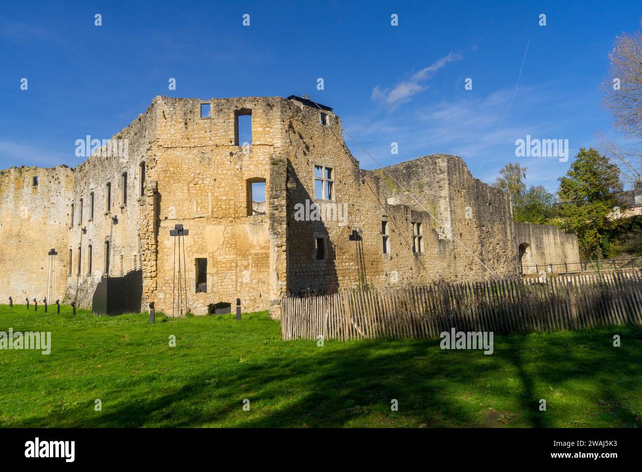 Castle chateau koerich luxembourg hi-res stock photography and images ...