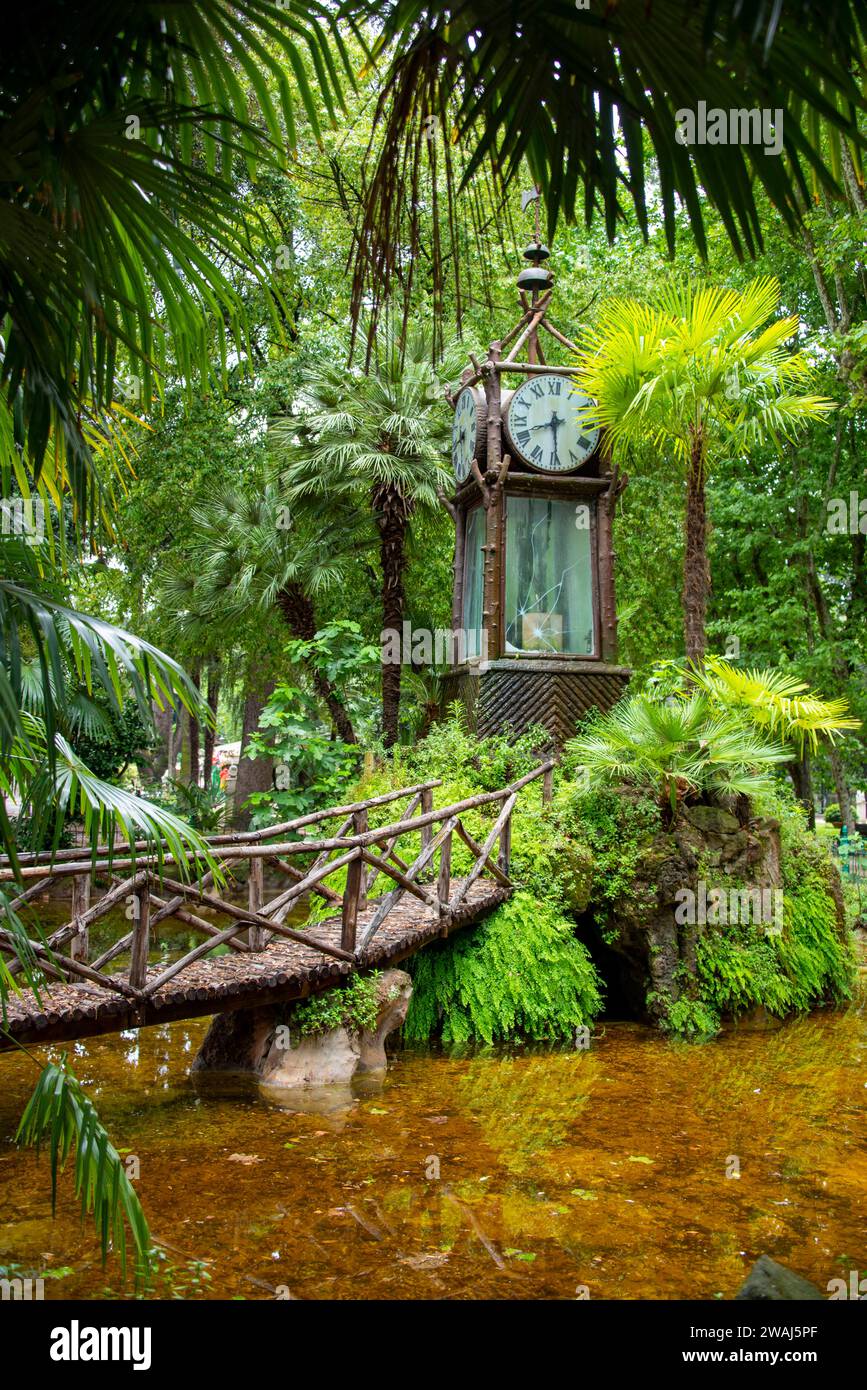 Pincio Water Clock - Rome - Italy Stock Photo - Alamy