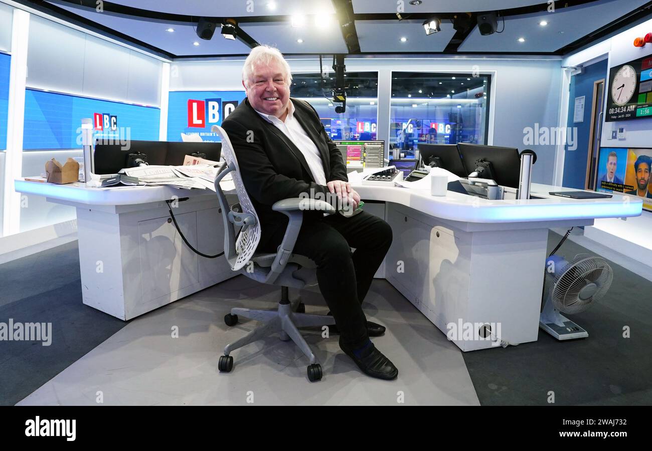 Nick Ferrari celebrates his twentieth anniversary as the host of LBC's ...