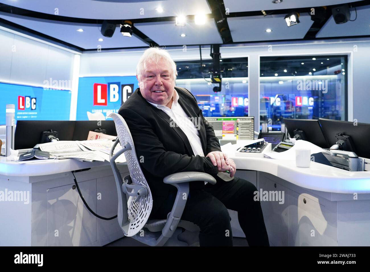 Nick Ferrari celebrates his twentieth anniversary as the host of LBC's ...