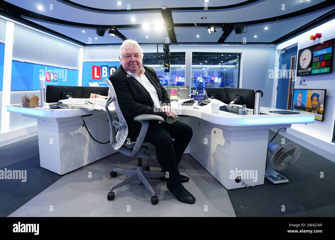 Nick Ferrari celebrates his twentieth anniversary as the host of LBC's ...