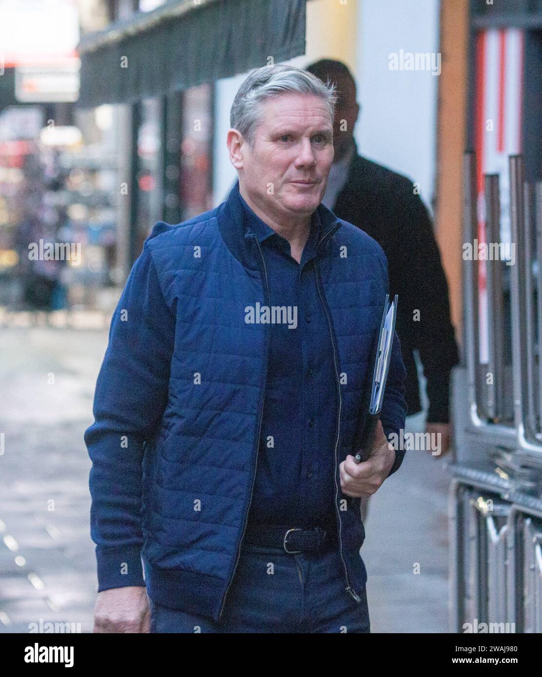 London, England, UK. 5th Jan, 2024. Labour leader KEIR STARMER is seen ...