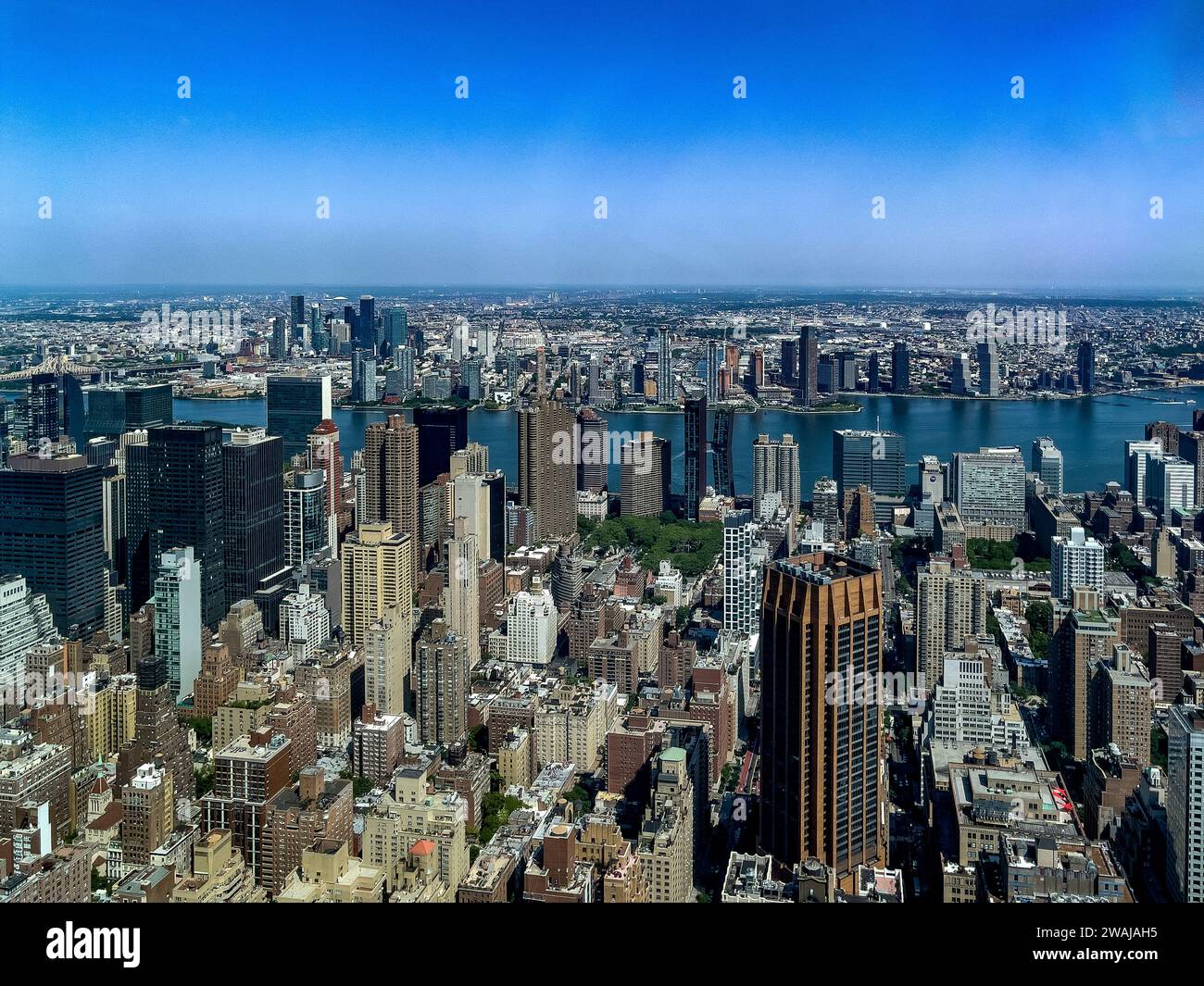 Photograph of the magnificent skyline of the Big Apple, which are the ...