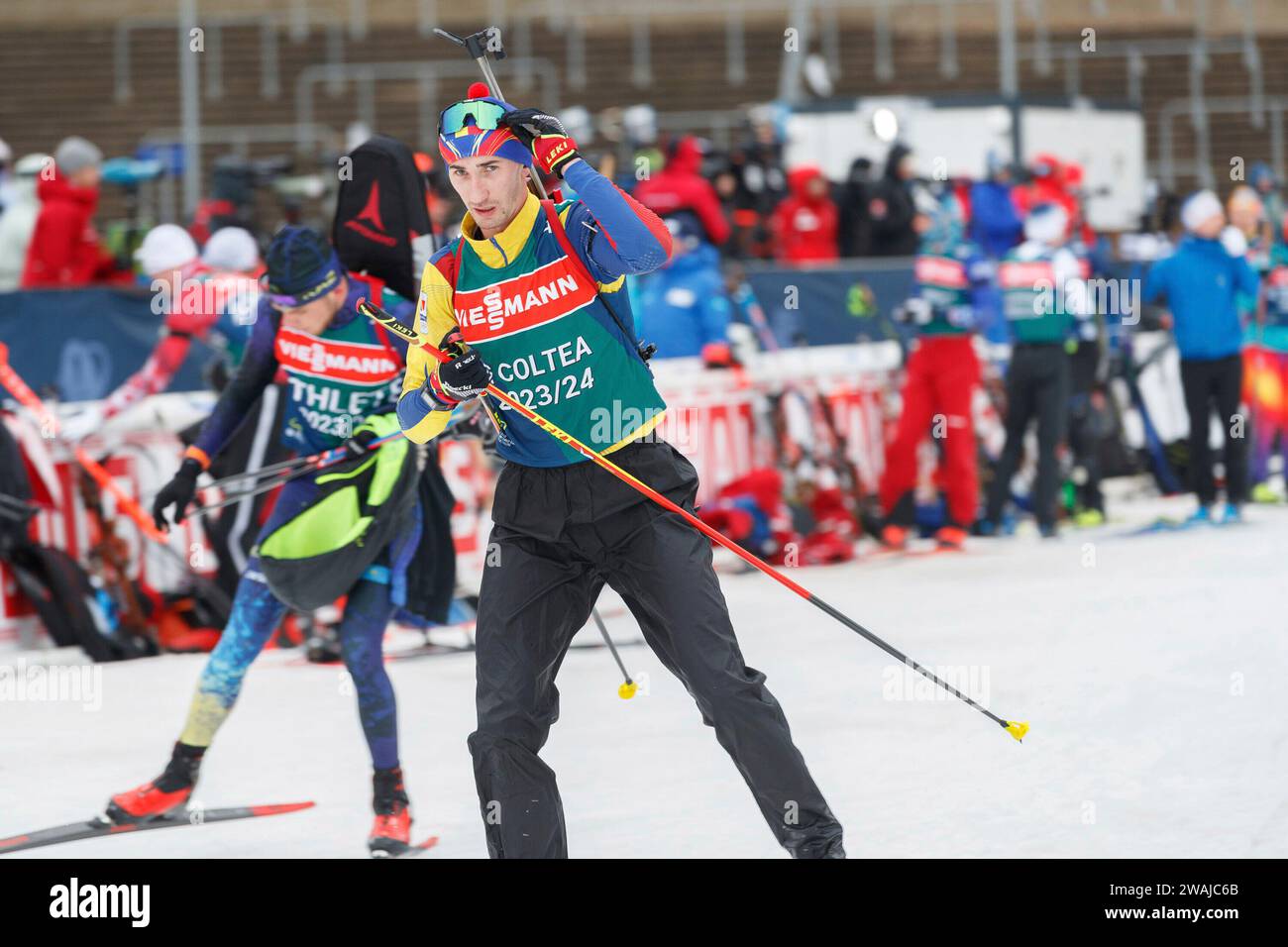 Oberhof, Deutschland. 04th Jan, 2024. George Coltea (ROU, Rumänien), 04 ...