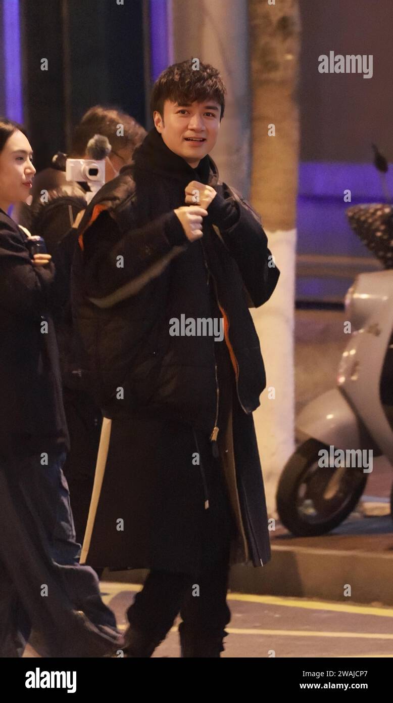 Hong Kong singer, actor, TV host, model, cartoonist, MV director, and producer and designer Leo ...