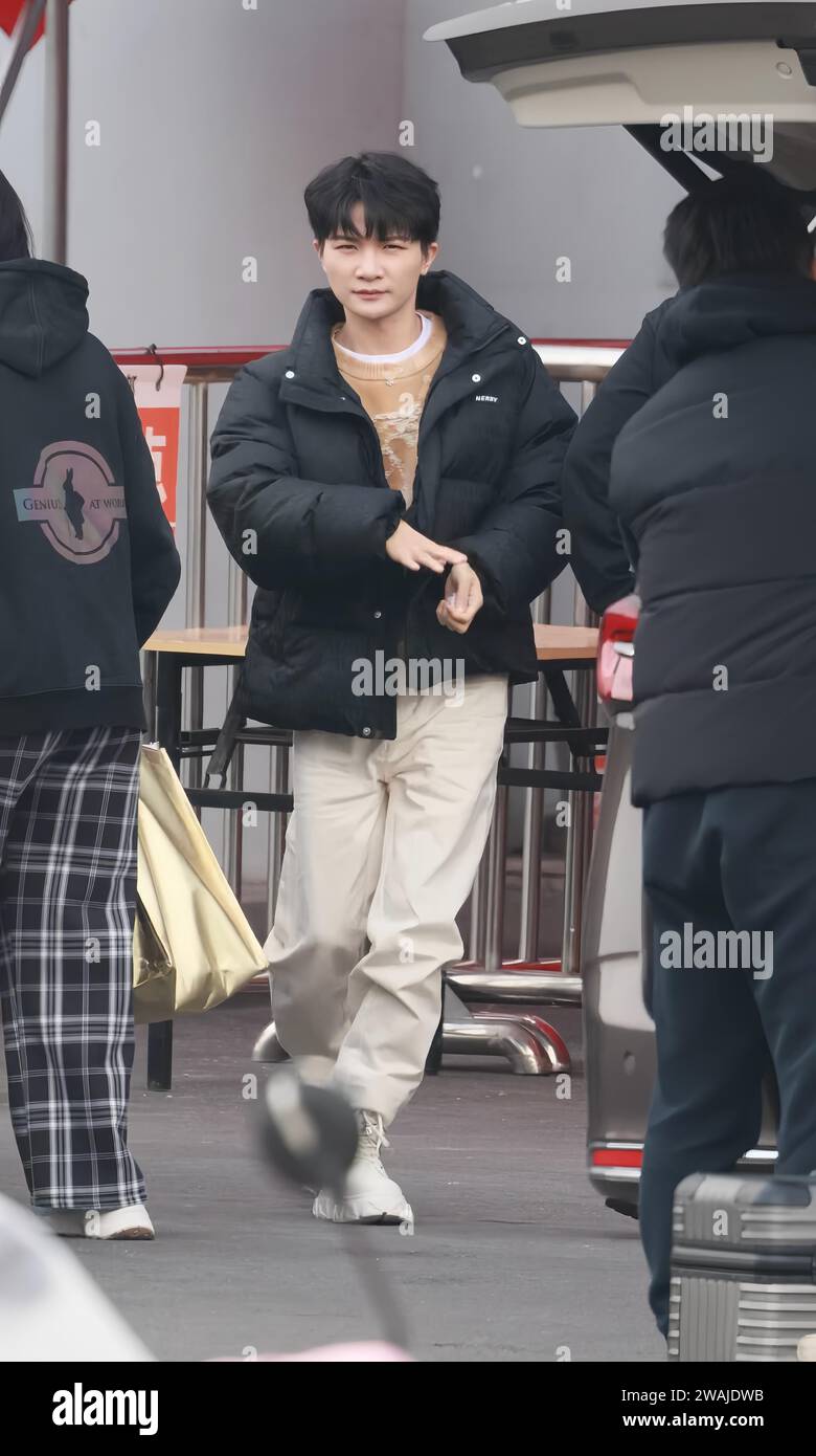 Chinese singer Zhou Shen appears in Changsha City, south China's Hunan ...