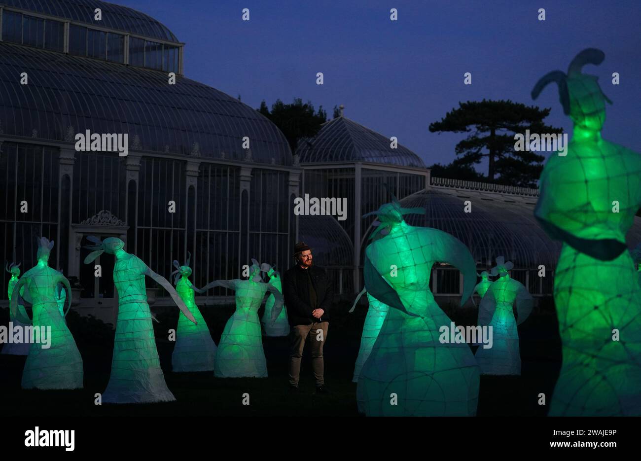 Tom Meskell, Community Engagement Artist, with his exhibition 'SILVA ...