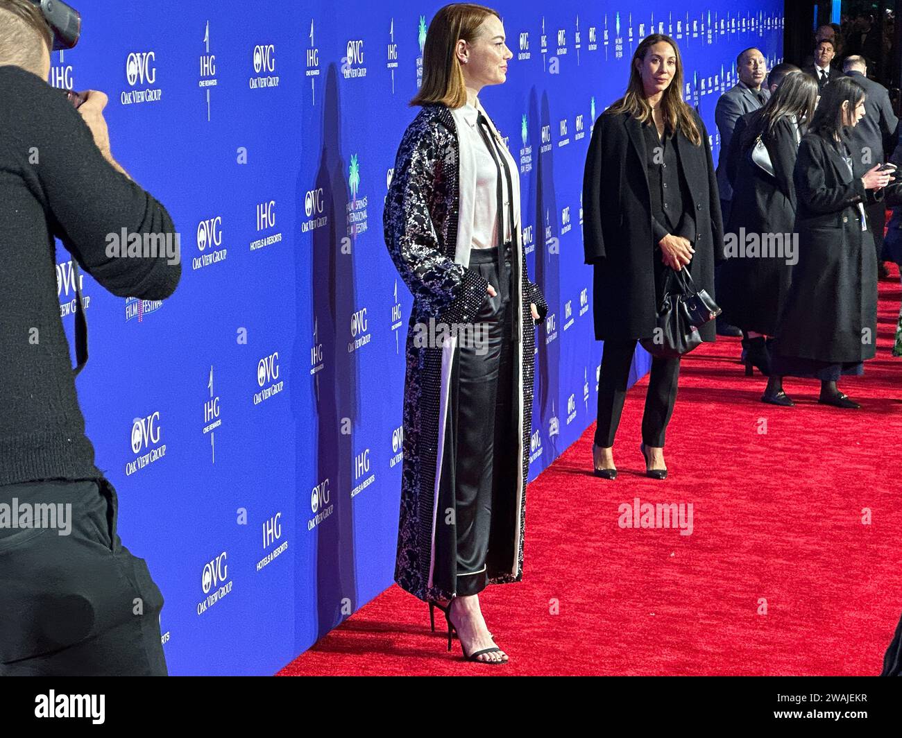 Palm Springs, California, U.S.A. 4th Jan, 2024. Emma Sone at the Palm ...