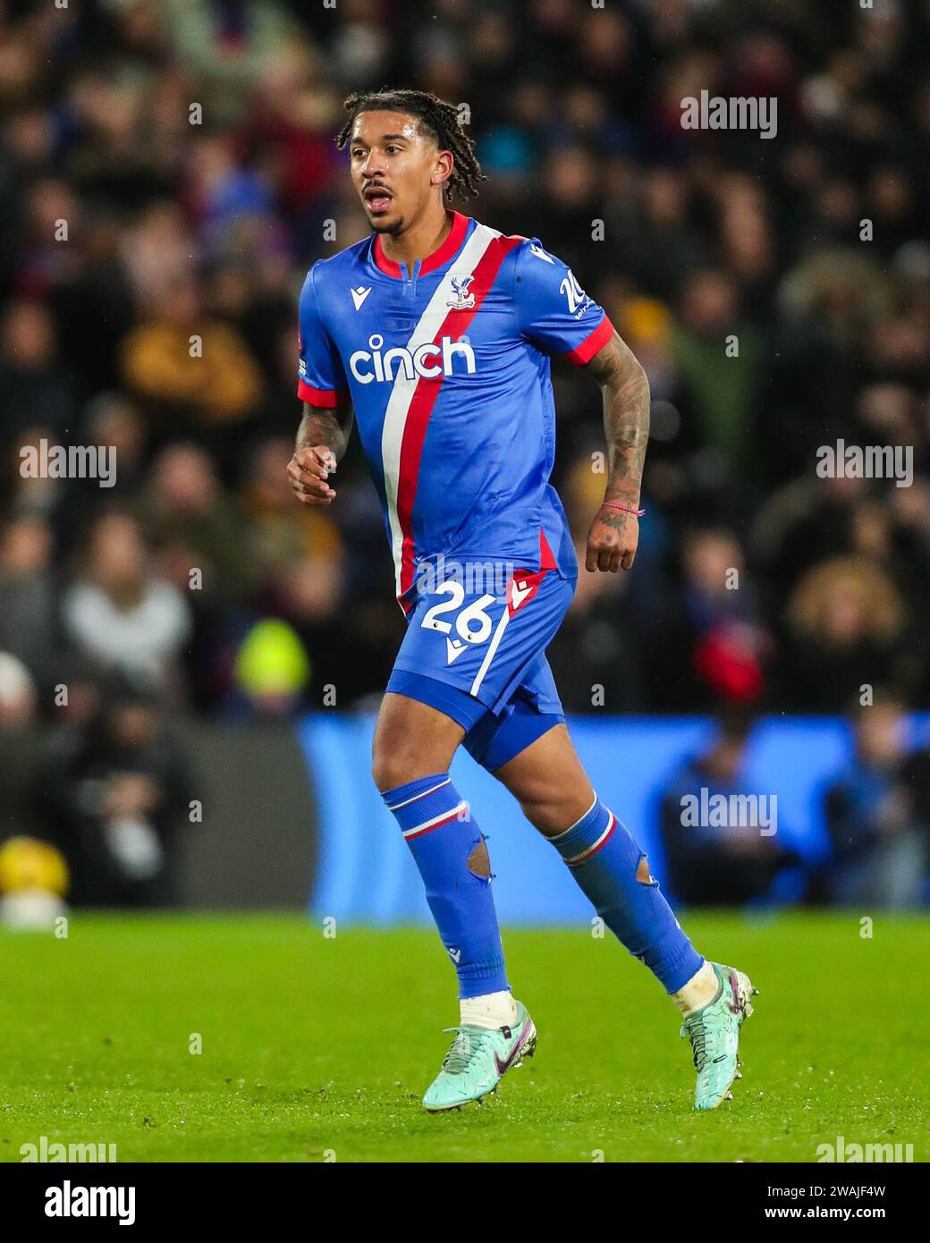 Crystal Palace's Chris Richards in action during the Crystal Palace FC ...