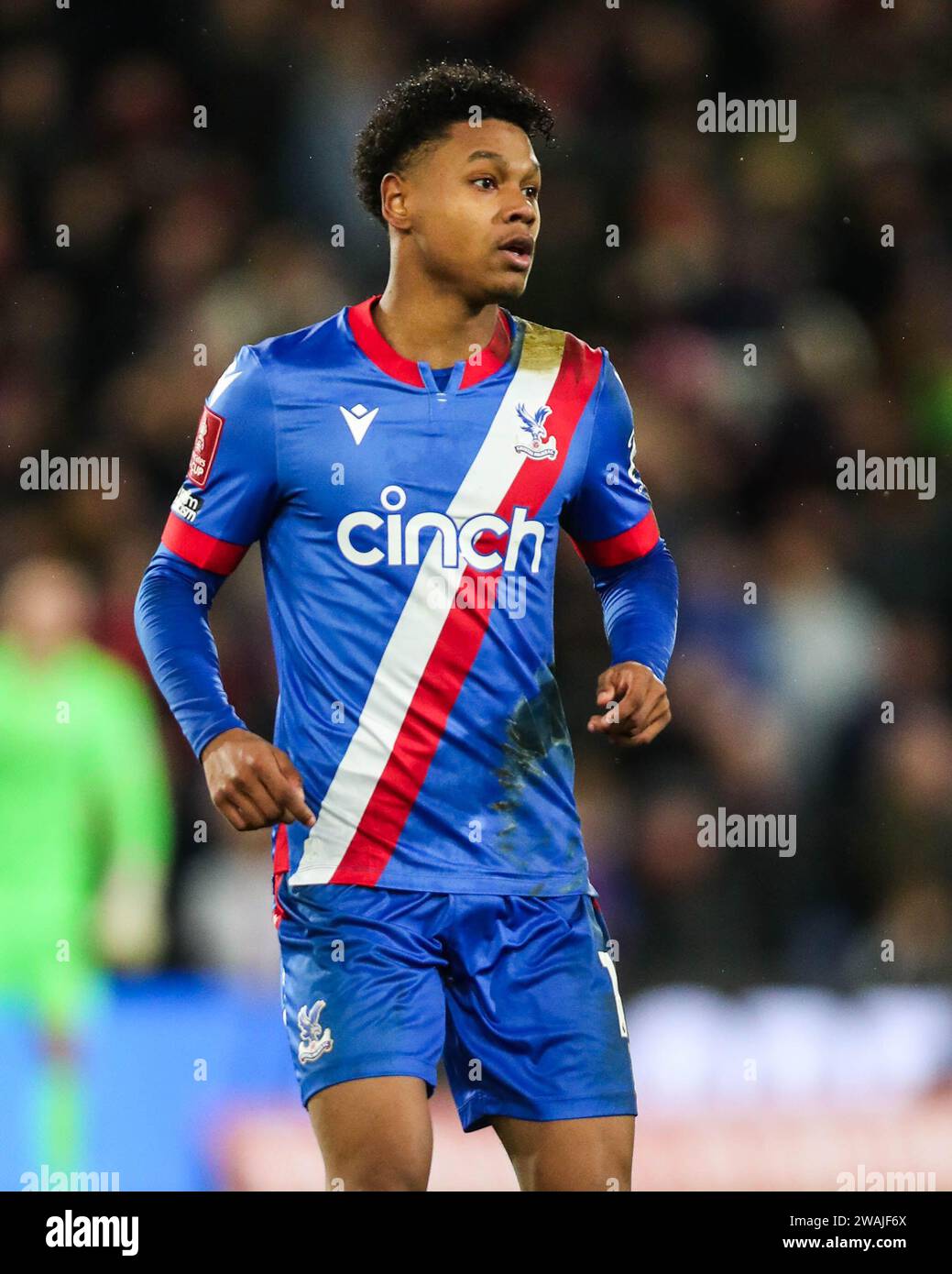 Crystal Palace's Matheus Franca in action during the Crystal Palace FC ...