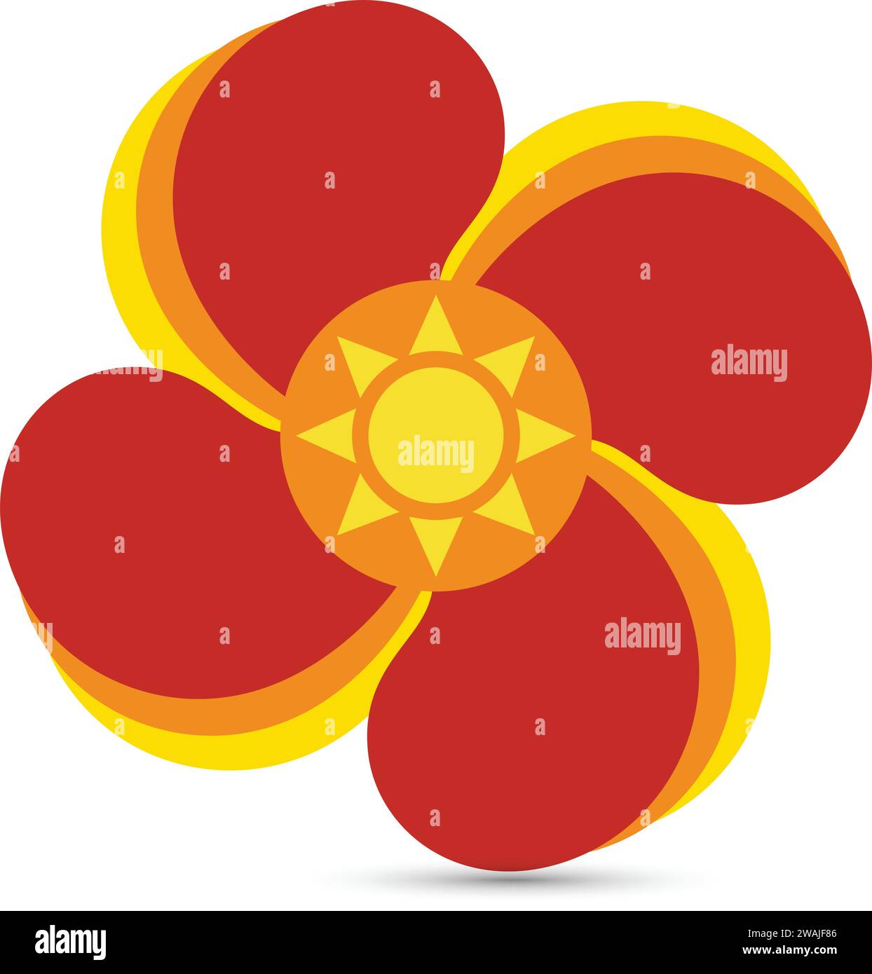 Fan symbol Stock Vector Images - Alamy