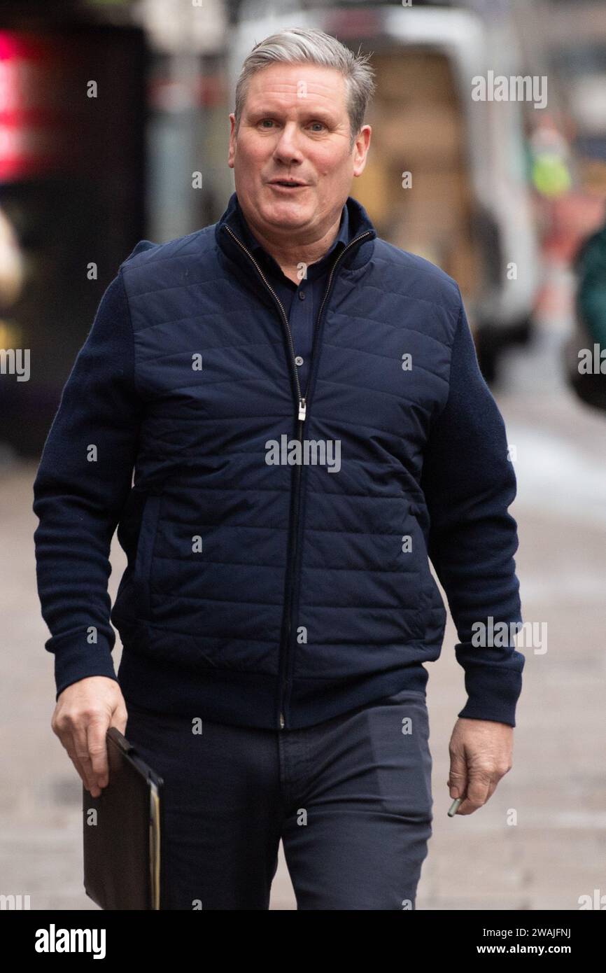 London, UK. 05 Jan 2024. Labour Leader Sir Keir Starmer (Leader of the ...