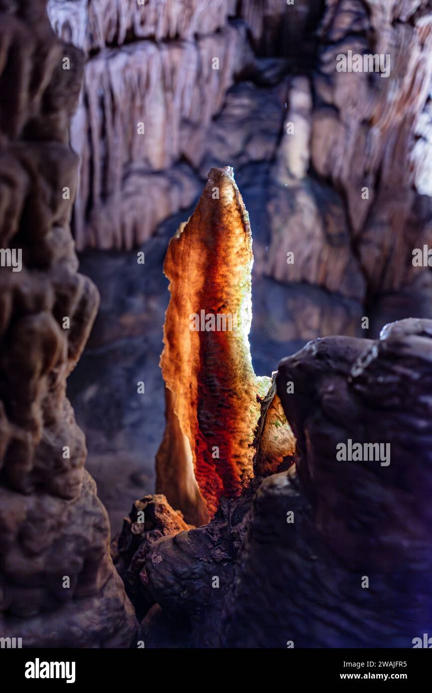 Catedral de santa maria de palma de mallorca interior hi-res stock ...