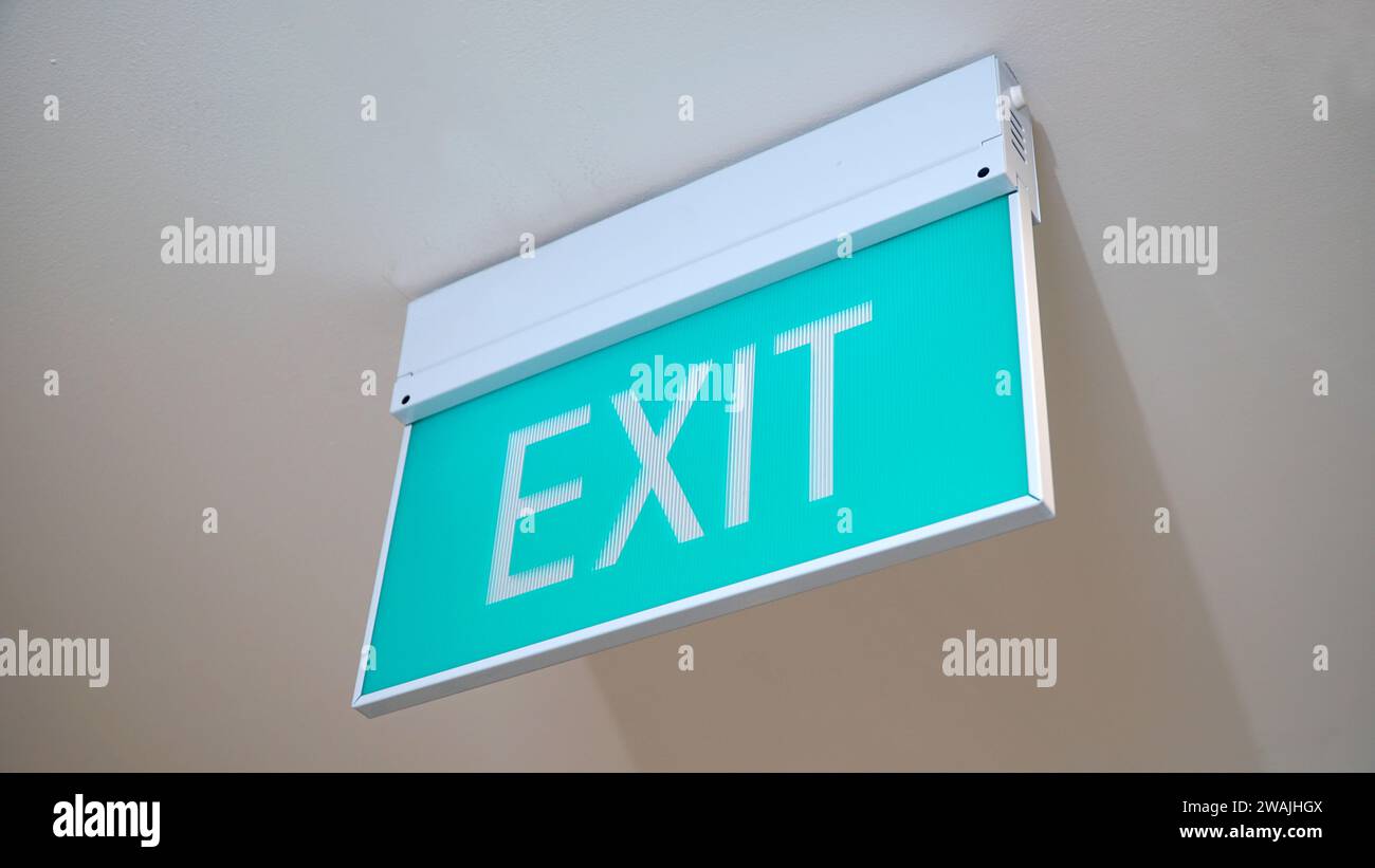 Fire evacuation route hi-res stock photography and images - Alamy