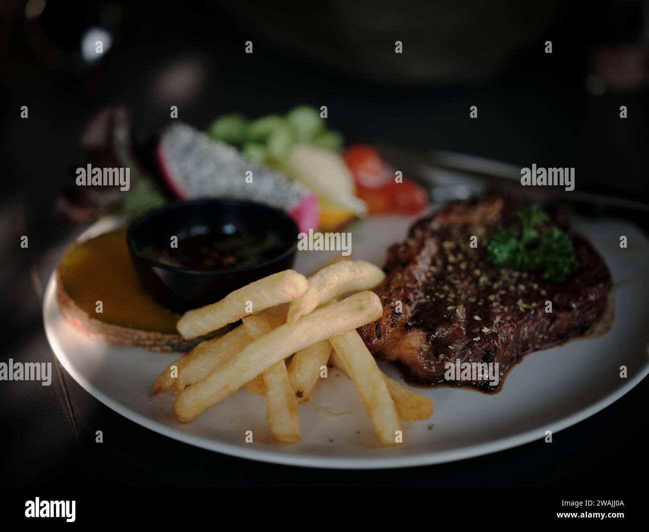 THAI FOOD , Grilled Beef with Nam Jim Jaew or Thai Spicy Thai-Isaan ...