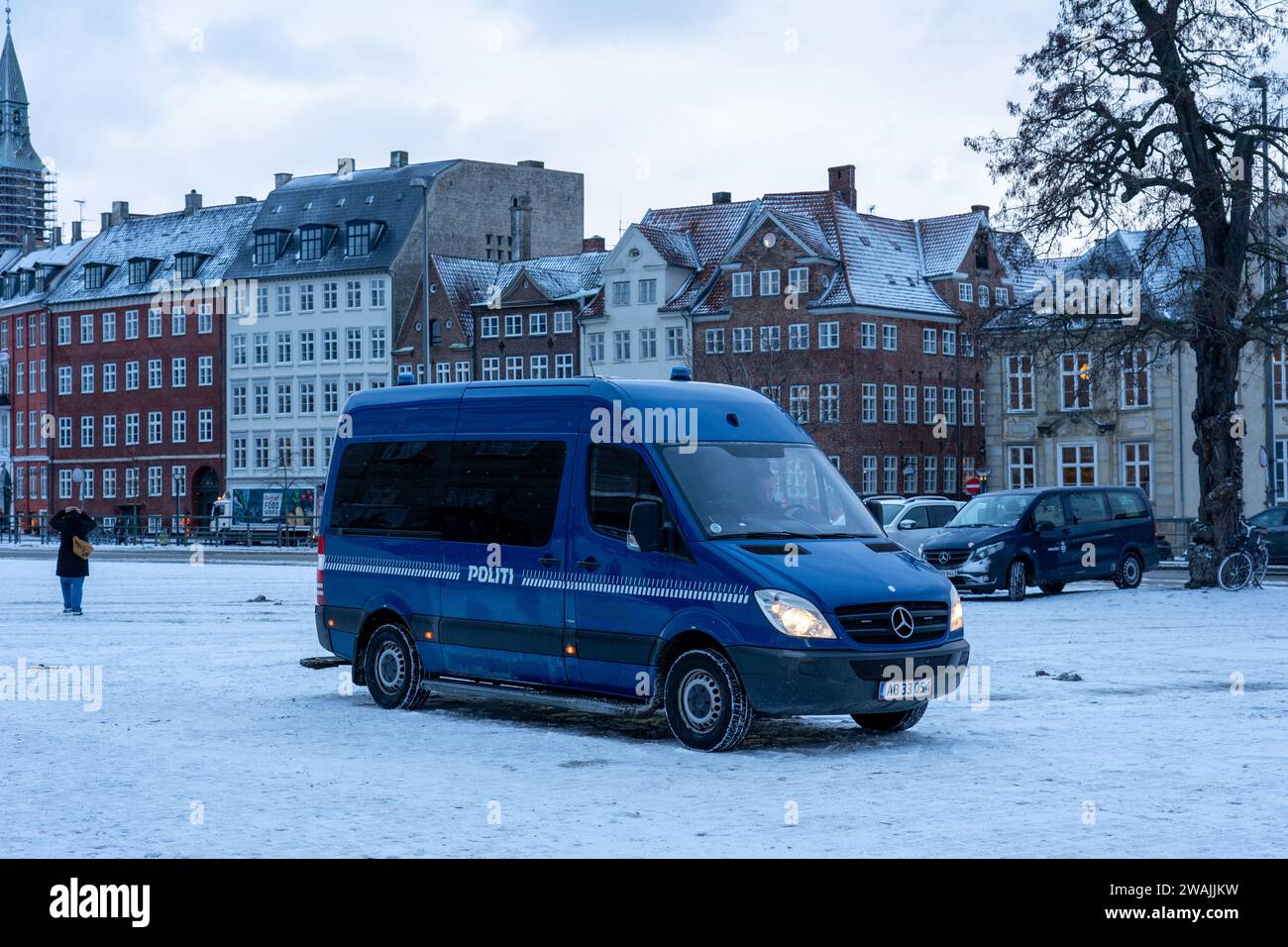 Police Car in Copenhagen, Denmark Stock Photo - Alamy