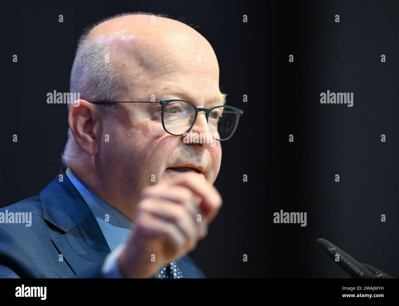 Fellbach, Germany. 05th Jan, 2024. Michael Theurer, state chairman of ...