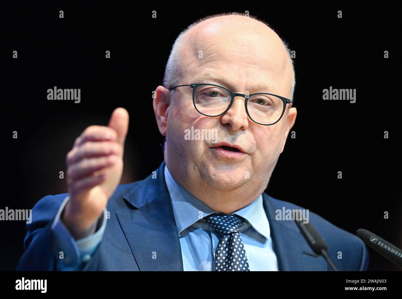 Fellbach, Germany. 05th Jan, 2024. Michael Theurer, state chairman of ...