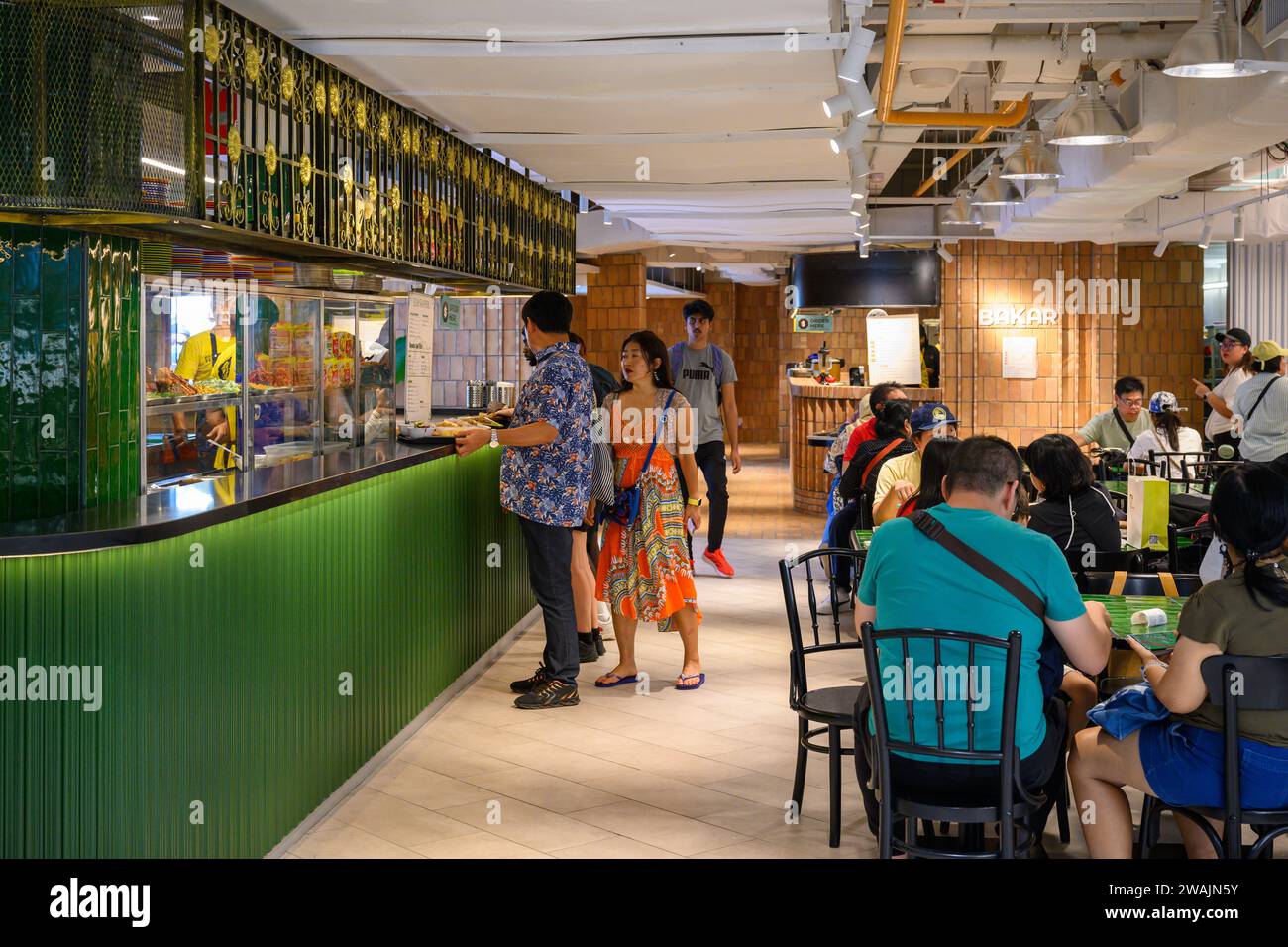 Pasar Besar at The Central Market, Kuala Lumpur, Malaysia Stock Photo ...