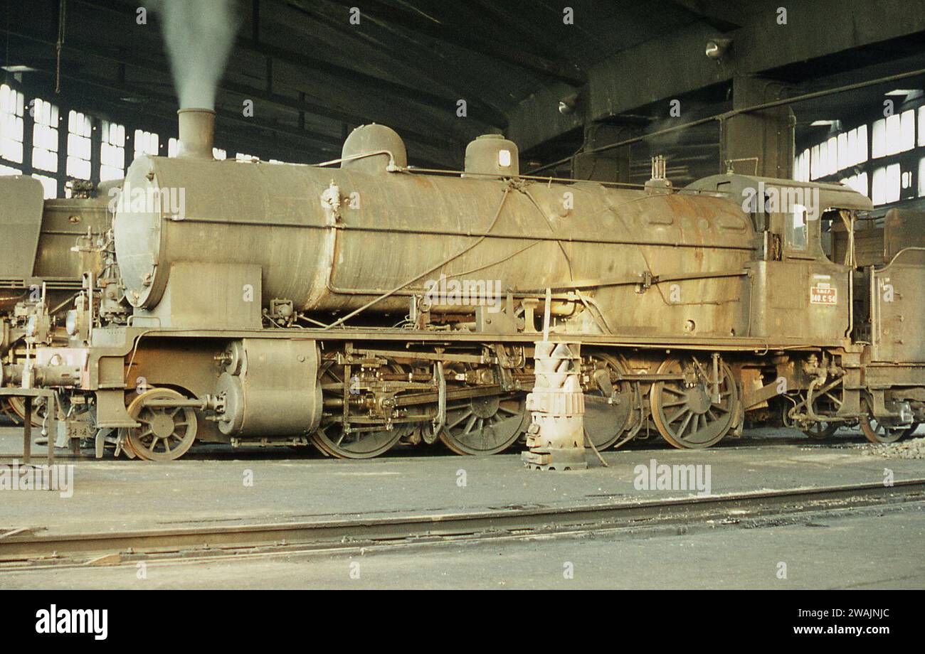 Final years of french and west german steam hi-res stock photography ...