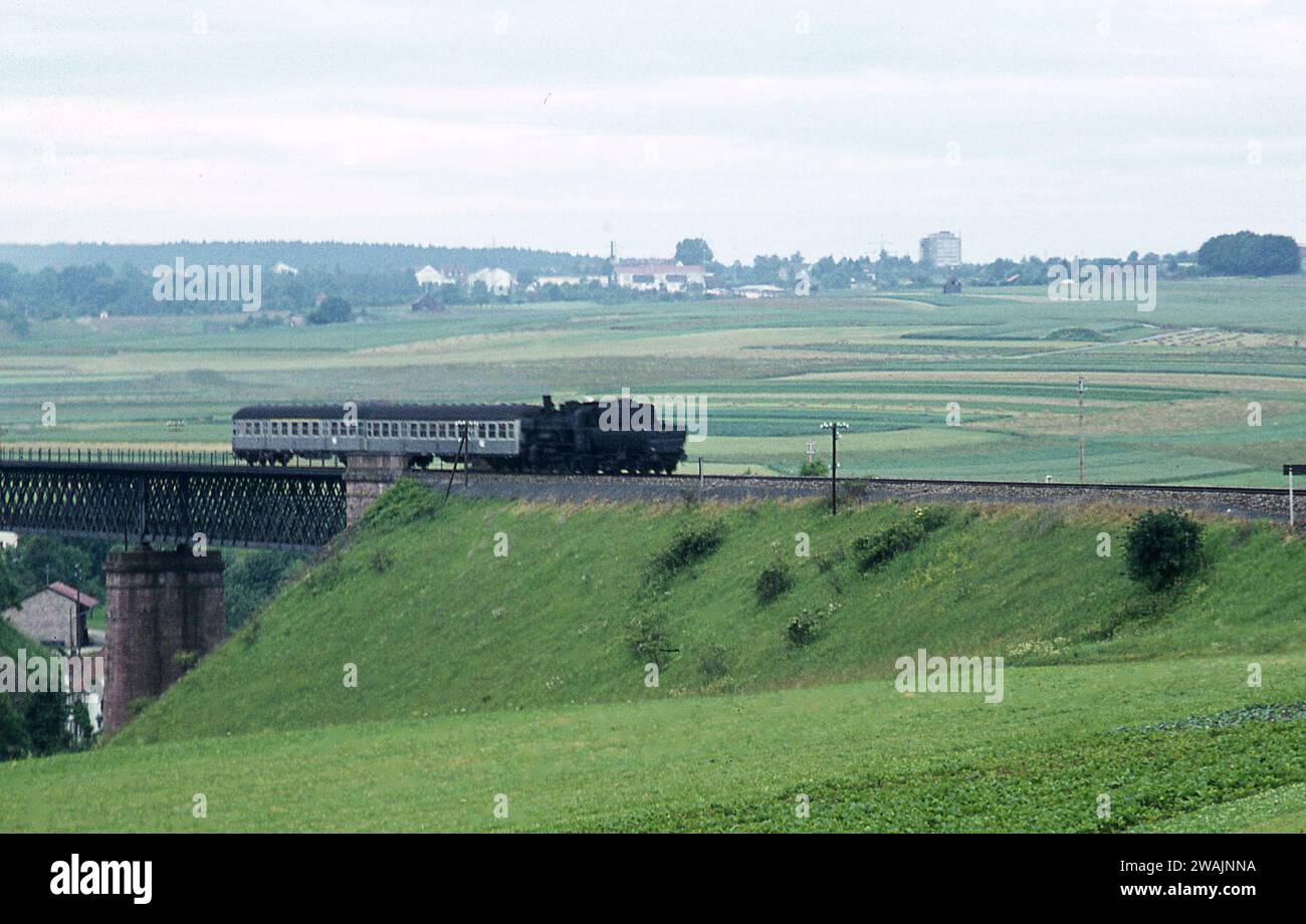 Photographimg steam engines at work in France/West Germany June/July ...