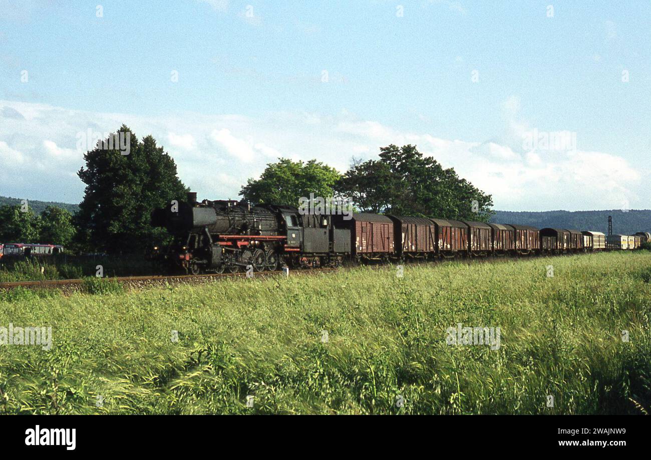 Photographimg steam engines at work in France/West Germany June/July ...