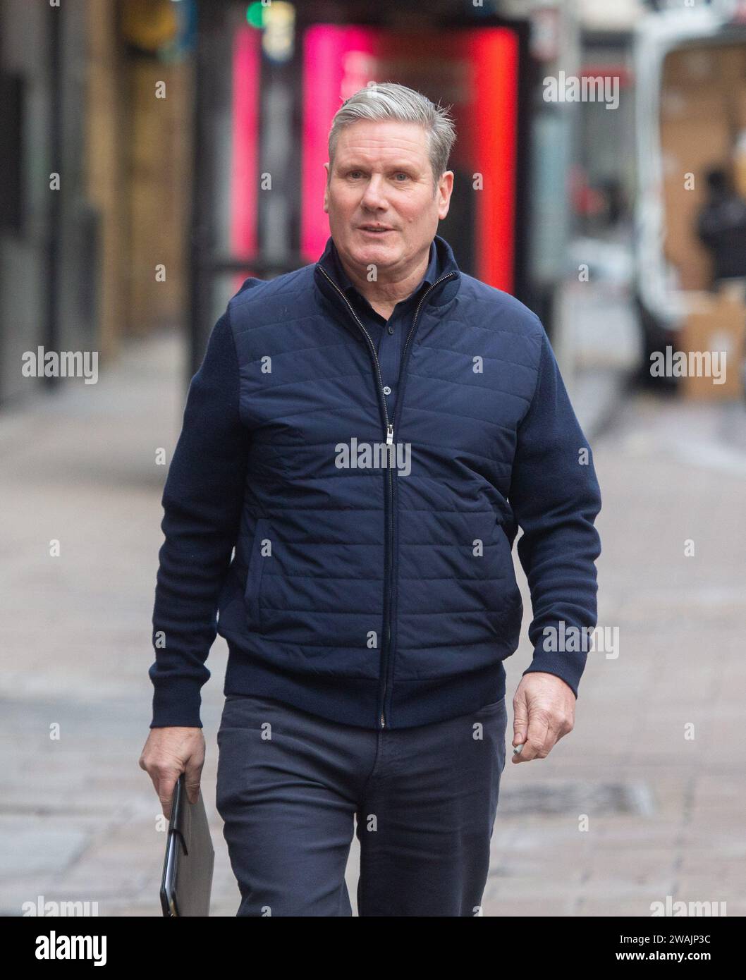 London, England, UK. 5th Jan, 2024. Labour leader KEIR STARMER is seen ...