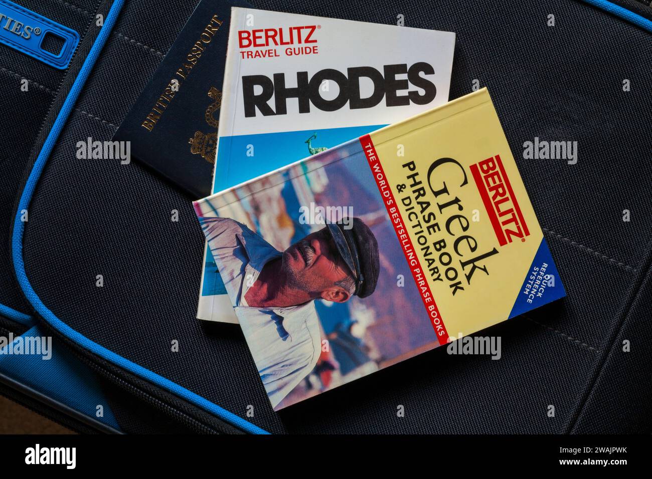 Rhodes Berlitz Travel Guide book and Greek phrase book & dictionary ...