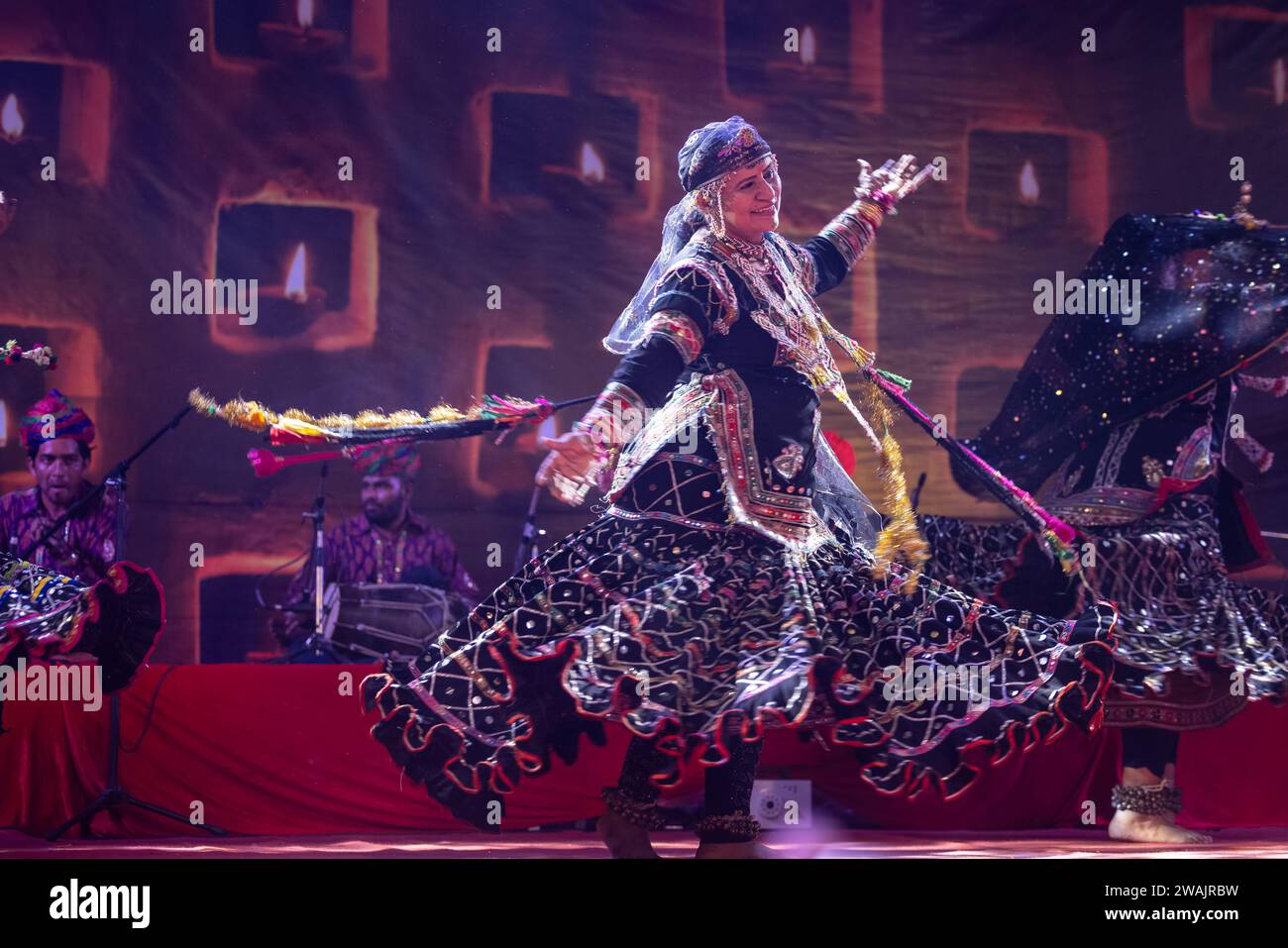 Kalbelia are a snake charming tribe from the Thar Desert in Rajasthan ...