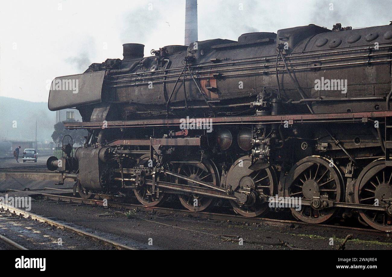 Photographimg steam engines at work in France/West Germany June/July ...