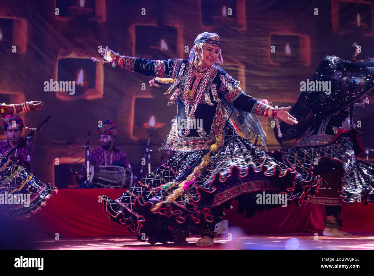 Kalbelia are a snake charming tribe from the Thar Desert in Rajasthan ...