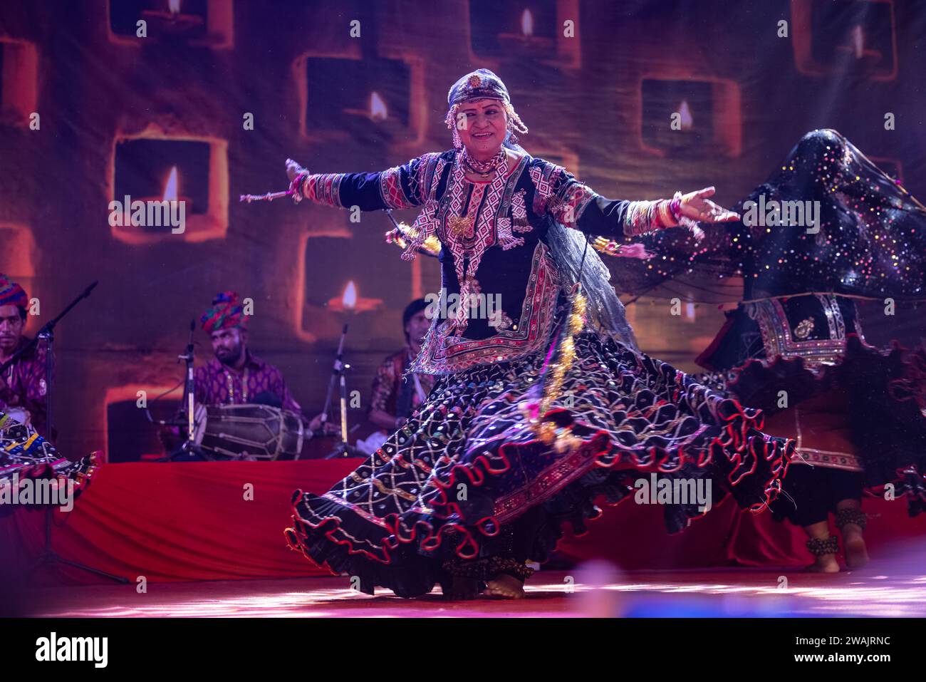 Kalbelia are a snake charming tribe from the Thar Desert in Rajasthan ...