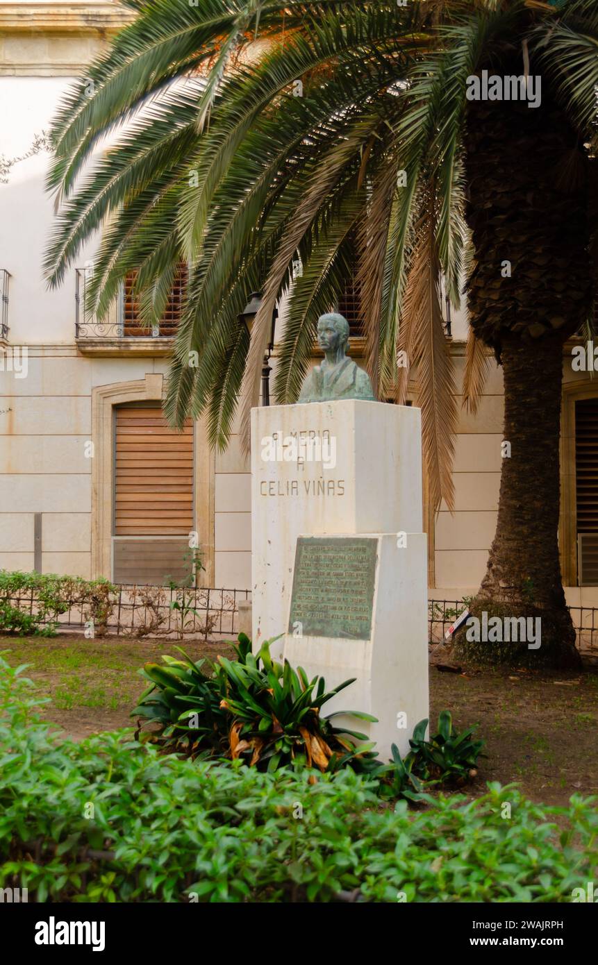 ALMERIA, SPAIN - 11 DECEMBER 2023 The dowry of the writer Celia Vinas ...