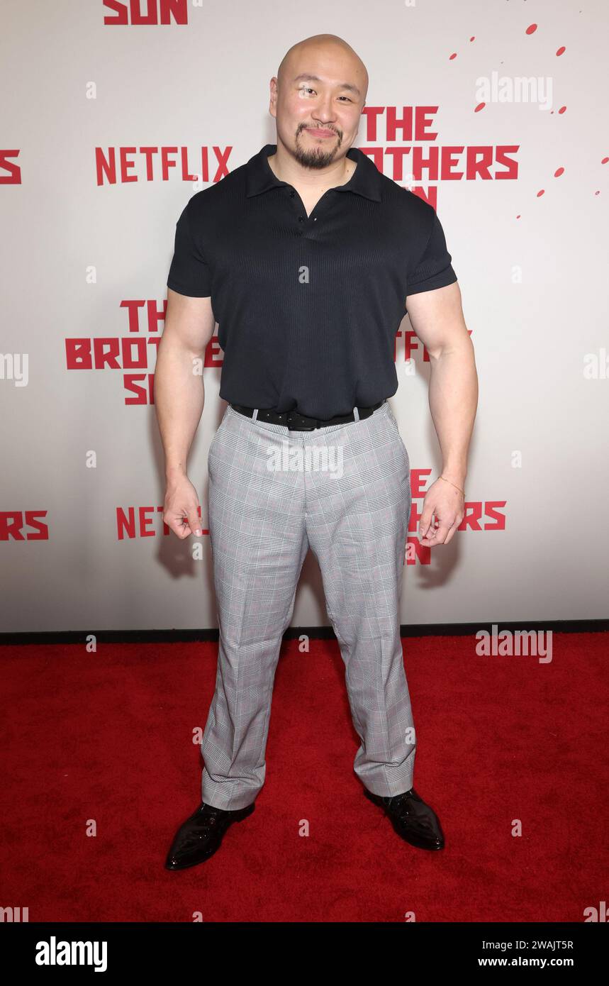 Los Angeles, Ca. 4th Jan, 2024. Jon Xue Zhang at the Netflix Premiere ...