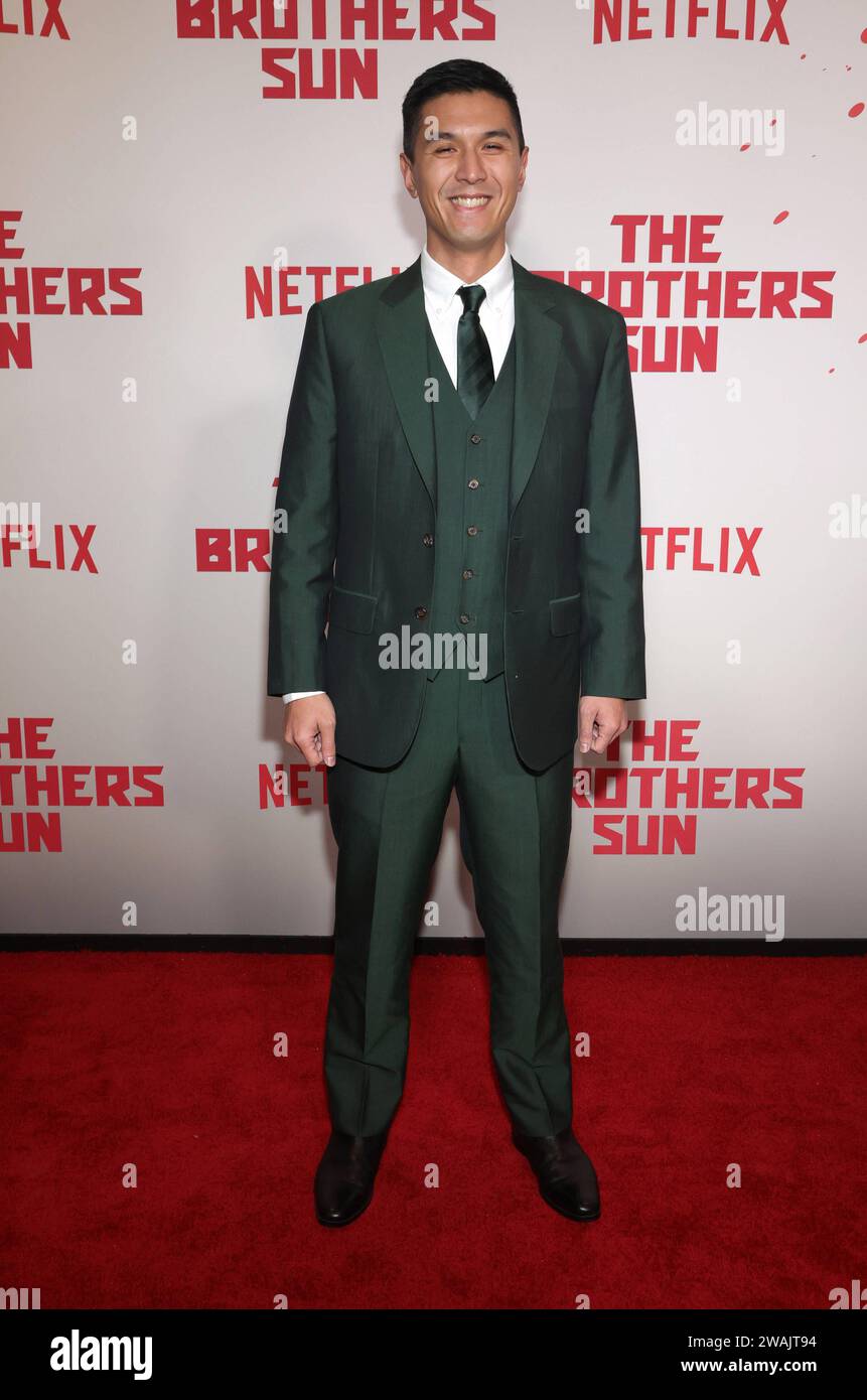 LOS ANGELES, CA - JANUARY 4: Byron Wu at the Netflix Premiere Of The ...