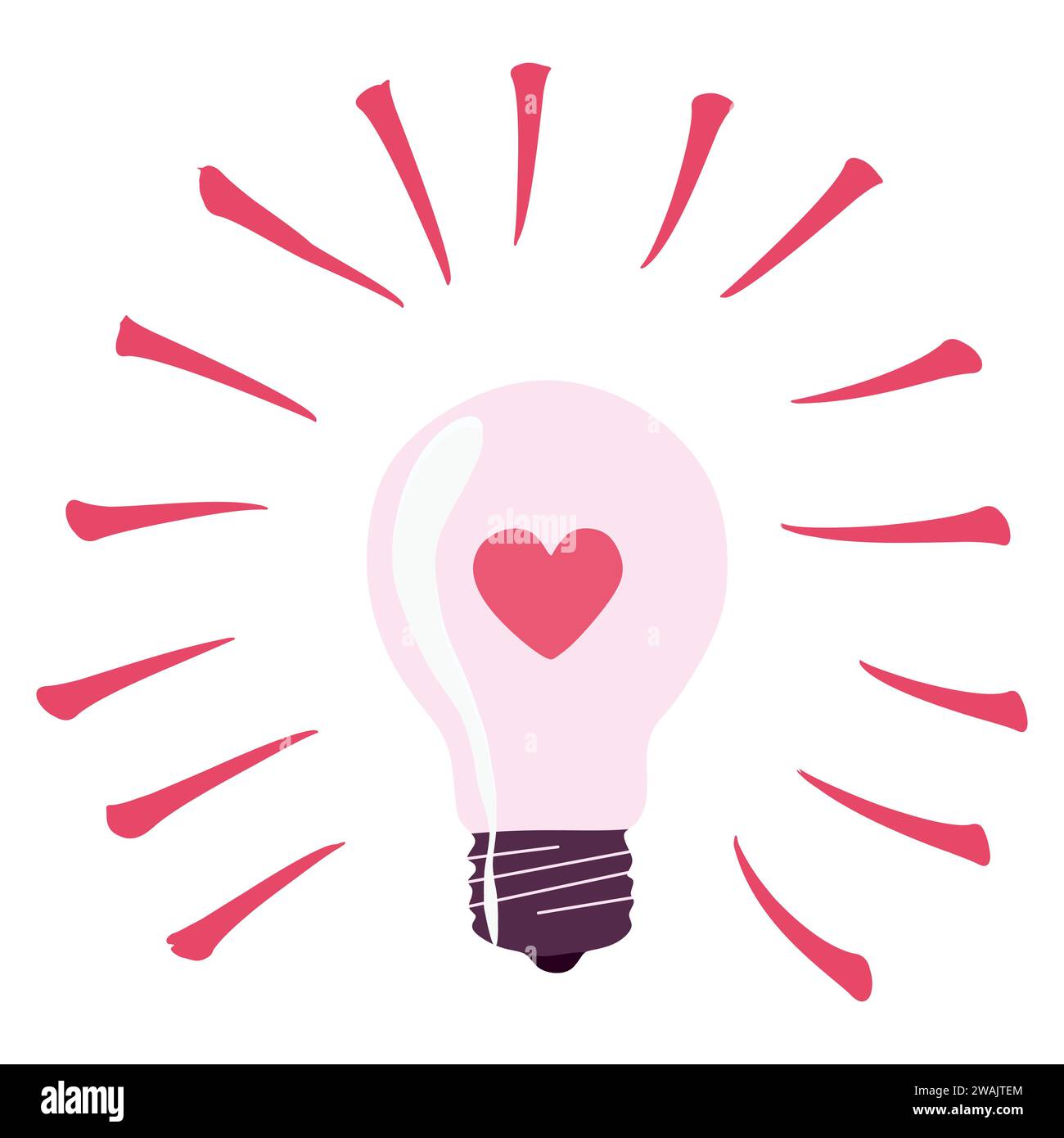 Inside lamp in black Stock Vector Images - Alamy