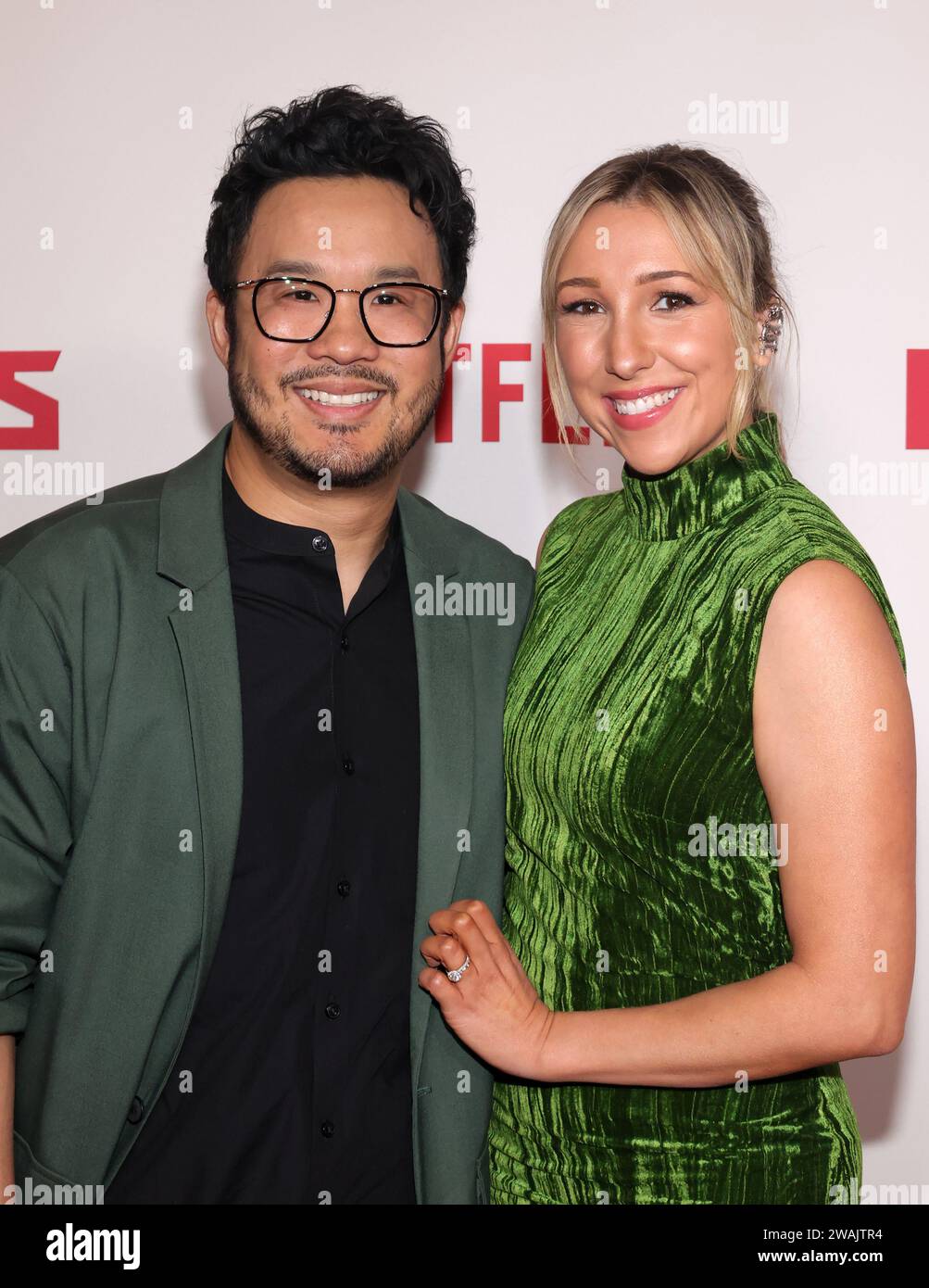 Los Angeles, Ca. 4th Jan, 2024. Kevin Tancharoen, Ashley Edner at the ...