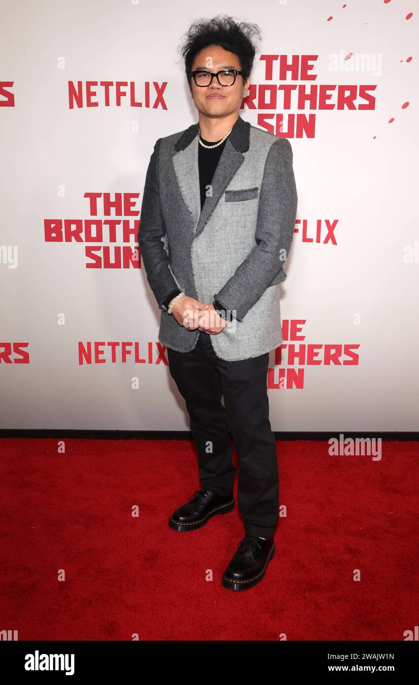 LOS ANGELES, CA - JANUARY 4: Nathan Matthew David at the Netflix ...