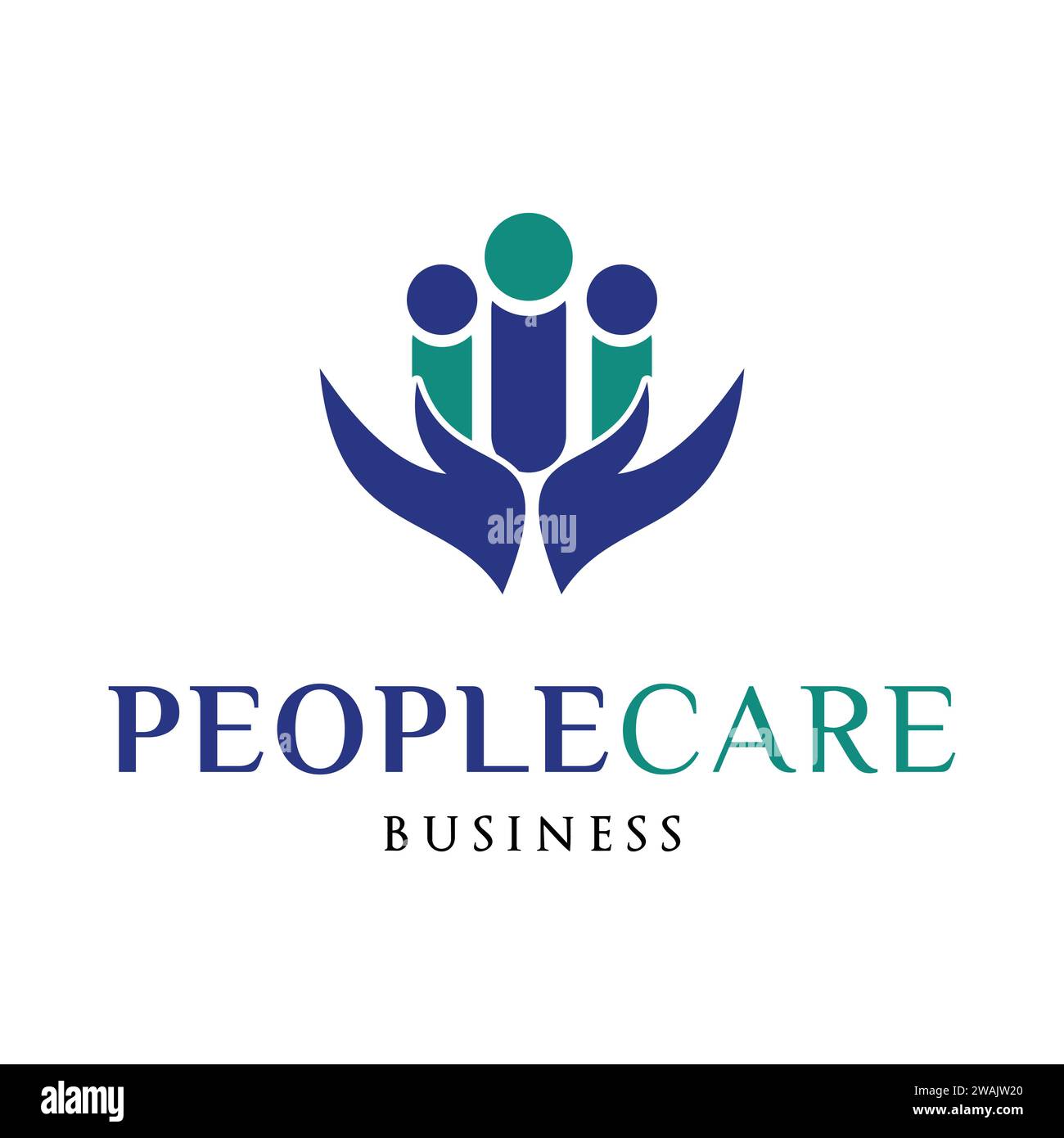People Care Icon Logo Design Template Stock Vector Image & Art - Alamy