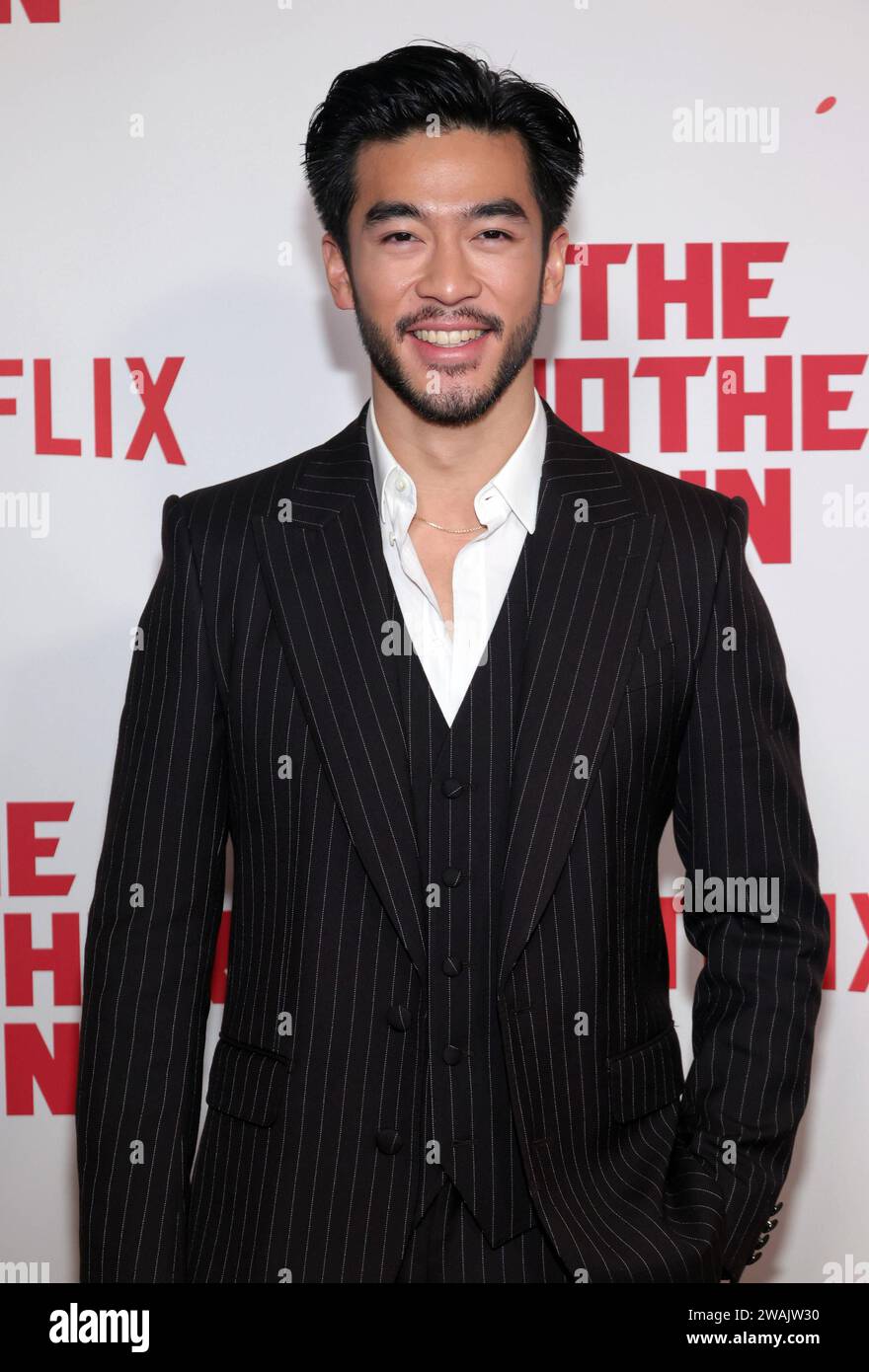 LOS ANGELES, CA - JANUARY 4: Justin Chien at the Netflix Premiere Of ...
