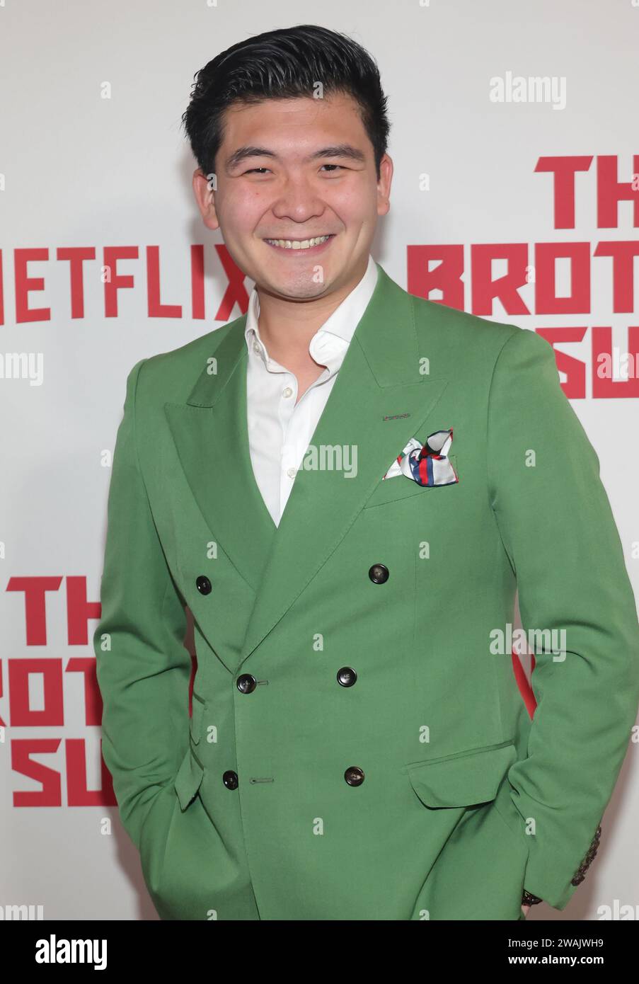 Los Angeles, Ca. 4th Jan, 2024. Steven He at the Netflix Premiere Of ...