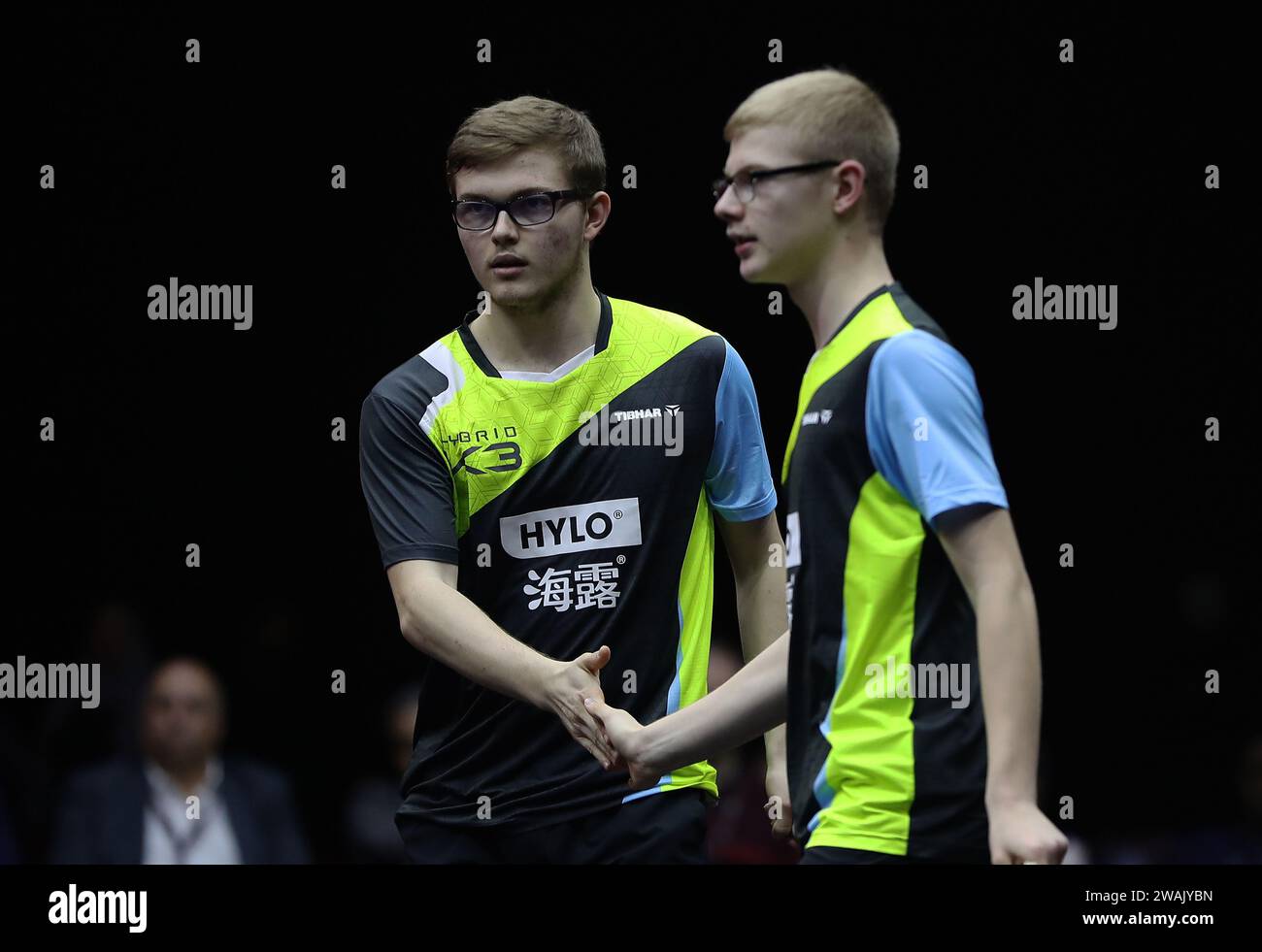 Doha, Qatar. 5th Jan, 2024. Alexis Lebrun (L)/Felix Lebrun of France ...