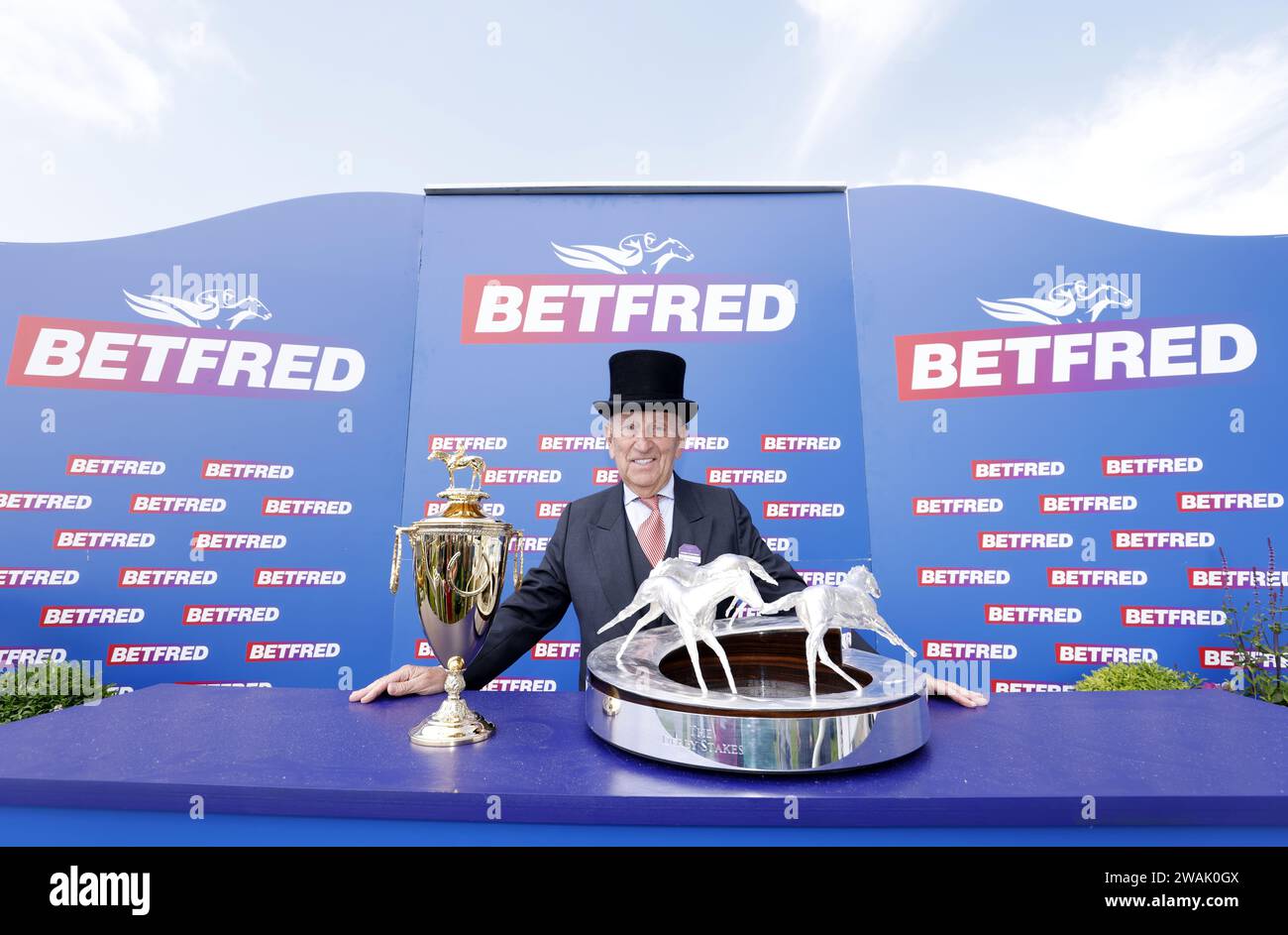 File photo dated 03-06-2023 of Betfred owner Fred Done poses with the ...