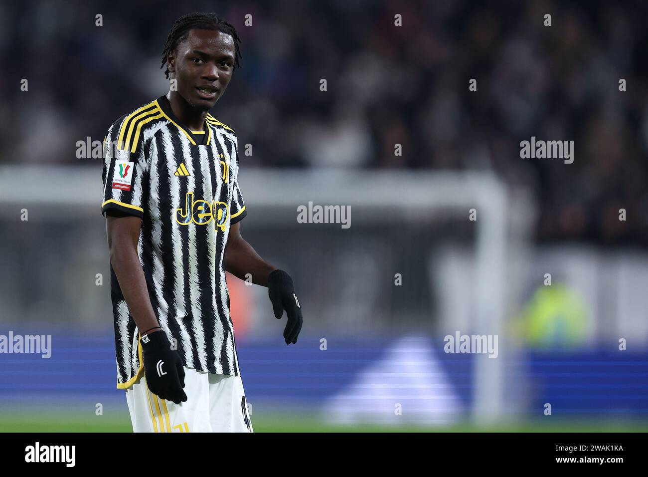 Torino, Italy. 04th Jan, 2024. Joseph Nonge Boende of Juventus Fc looks ...