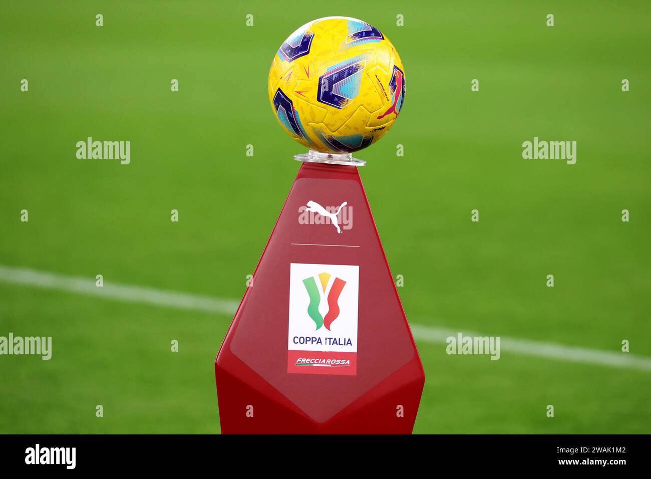 Torino, Italy. 04th Jan, 2024. The official winter Serie A match ball ...