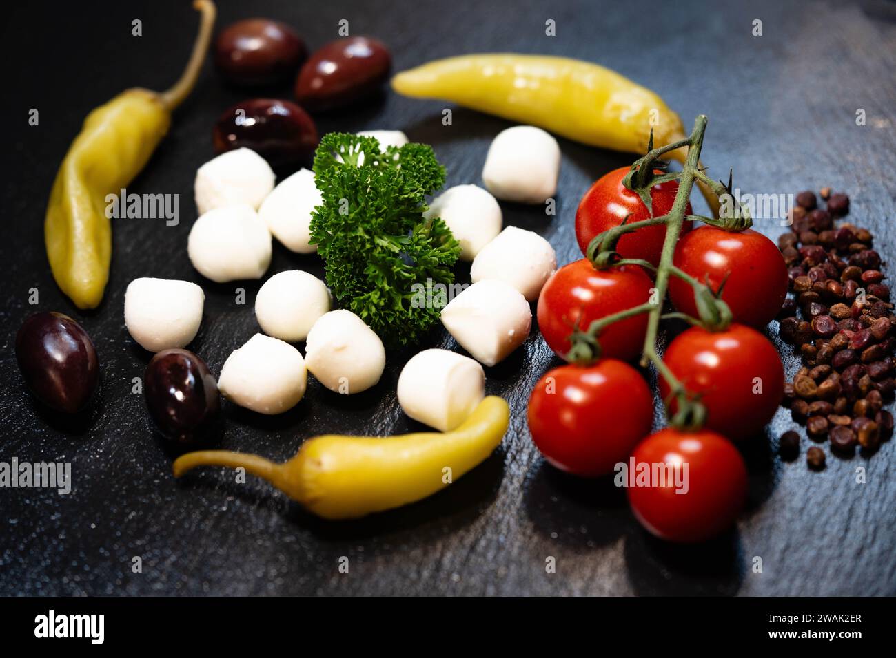 Variations of Turkish sheep cheese from Anatolia Stock Photo - Alamy