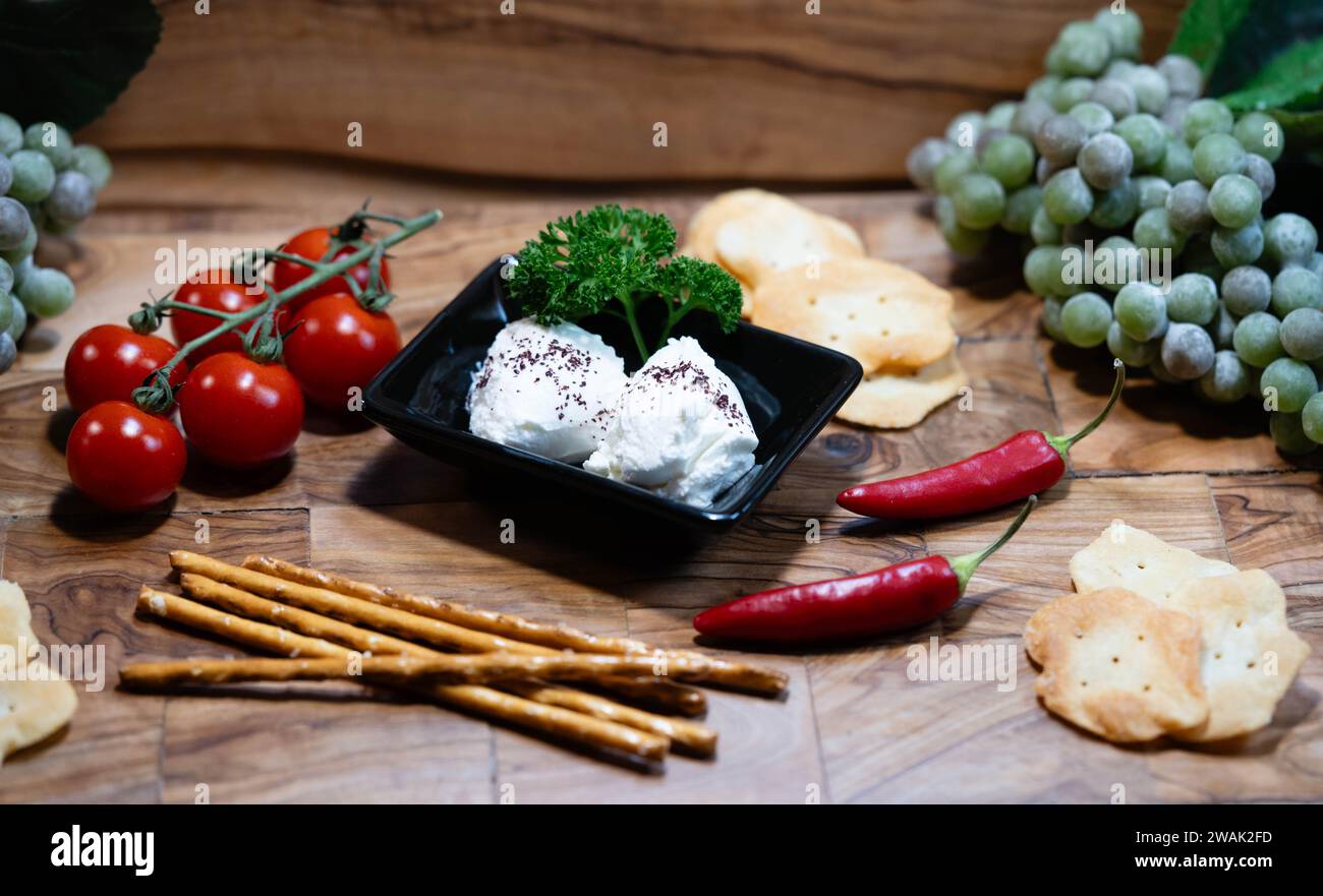 Variations of Turkish sheep cheese from Anatolia Stock Photo - Alamy