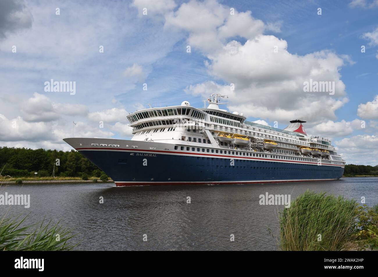Balmoral Cruise Ship In The North Sea Stock Photo - Alamy